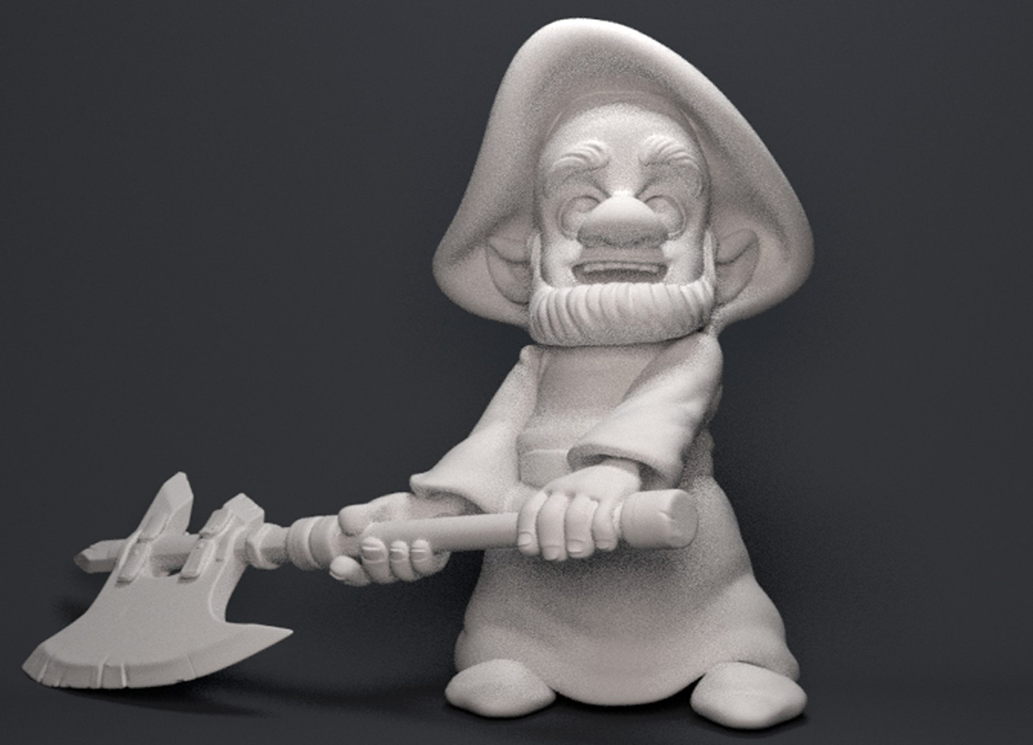 Garden Gnome 3D Model - TurboSquid 1517974