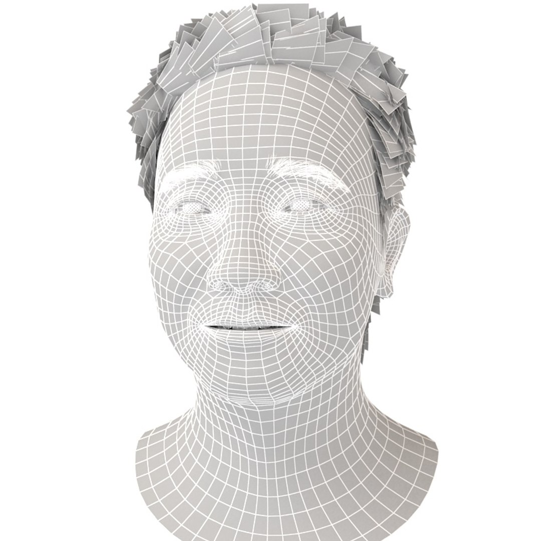 Realistic Asian Man Head 3D Model - TurboSquid 1206034