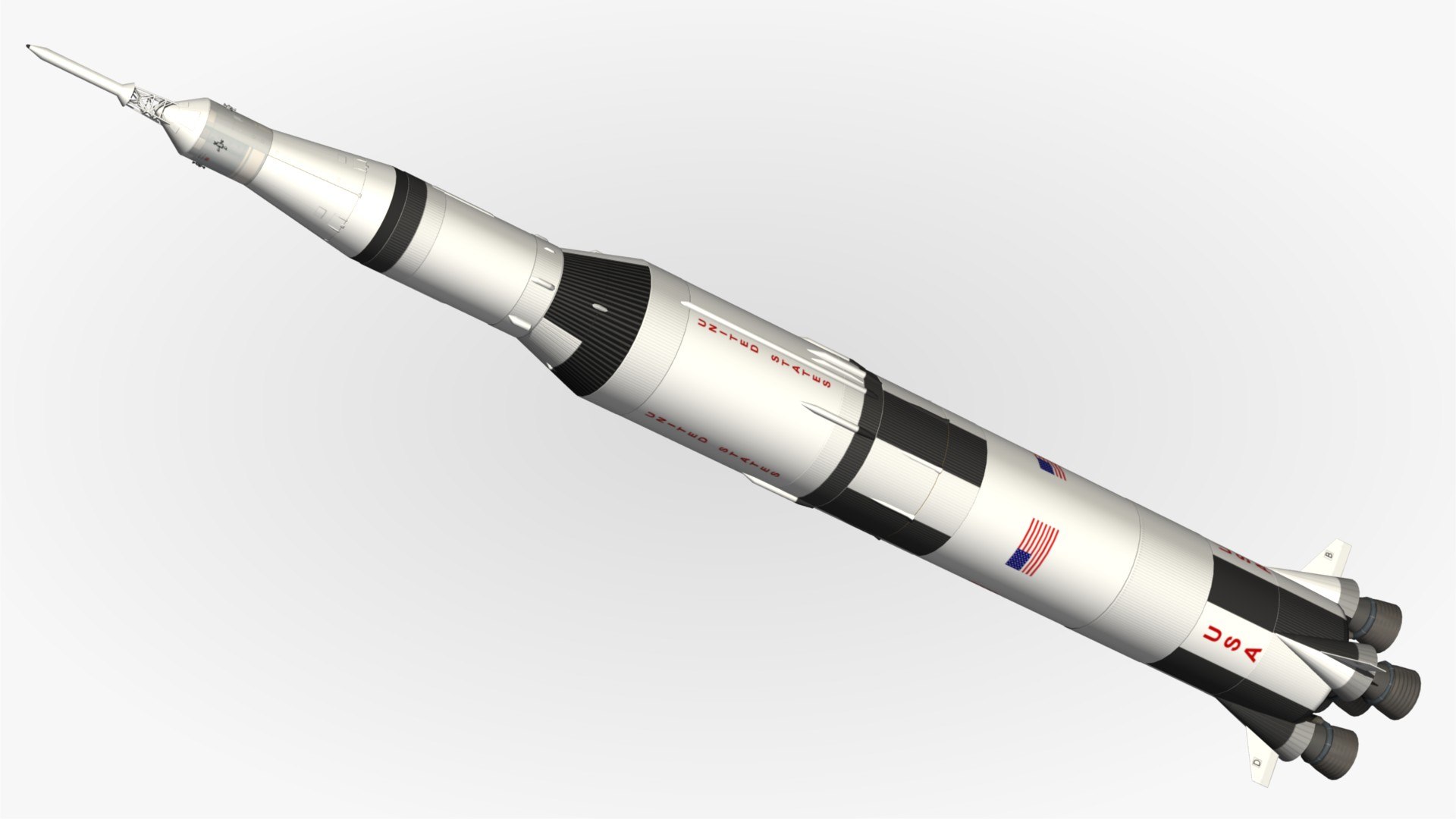 3d Apollo Xi Model