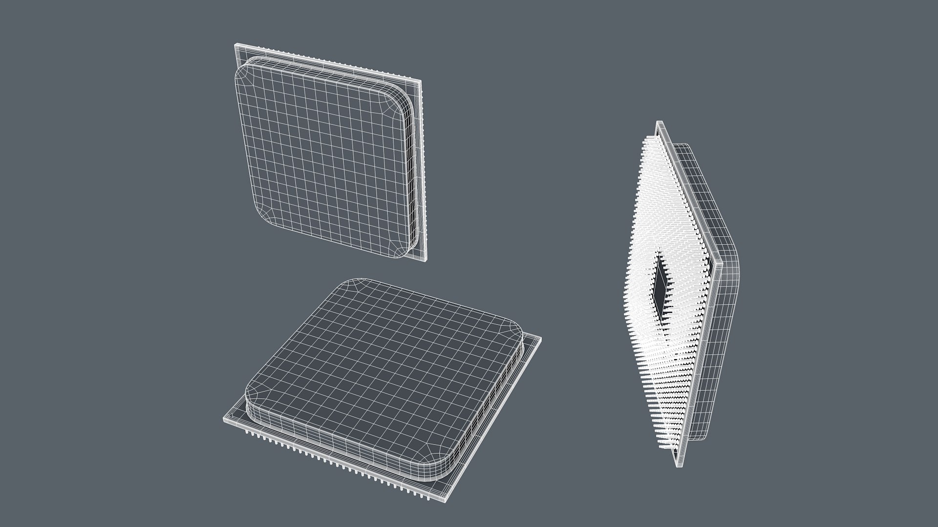 Amd Ryzen Processor 3D Model - TurboSquid 1427970