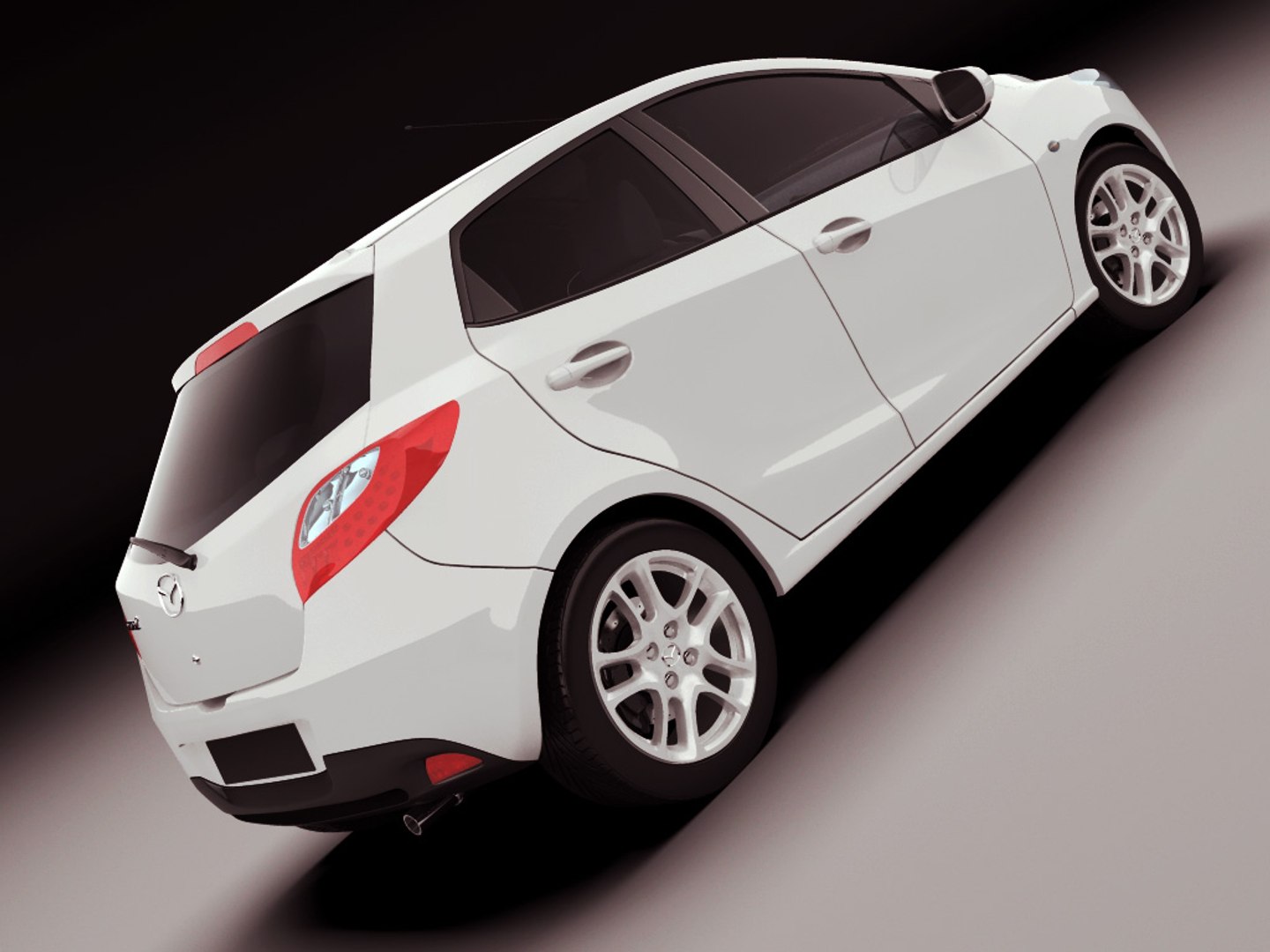 3d Mazda 2011 Model