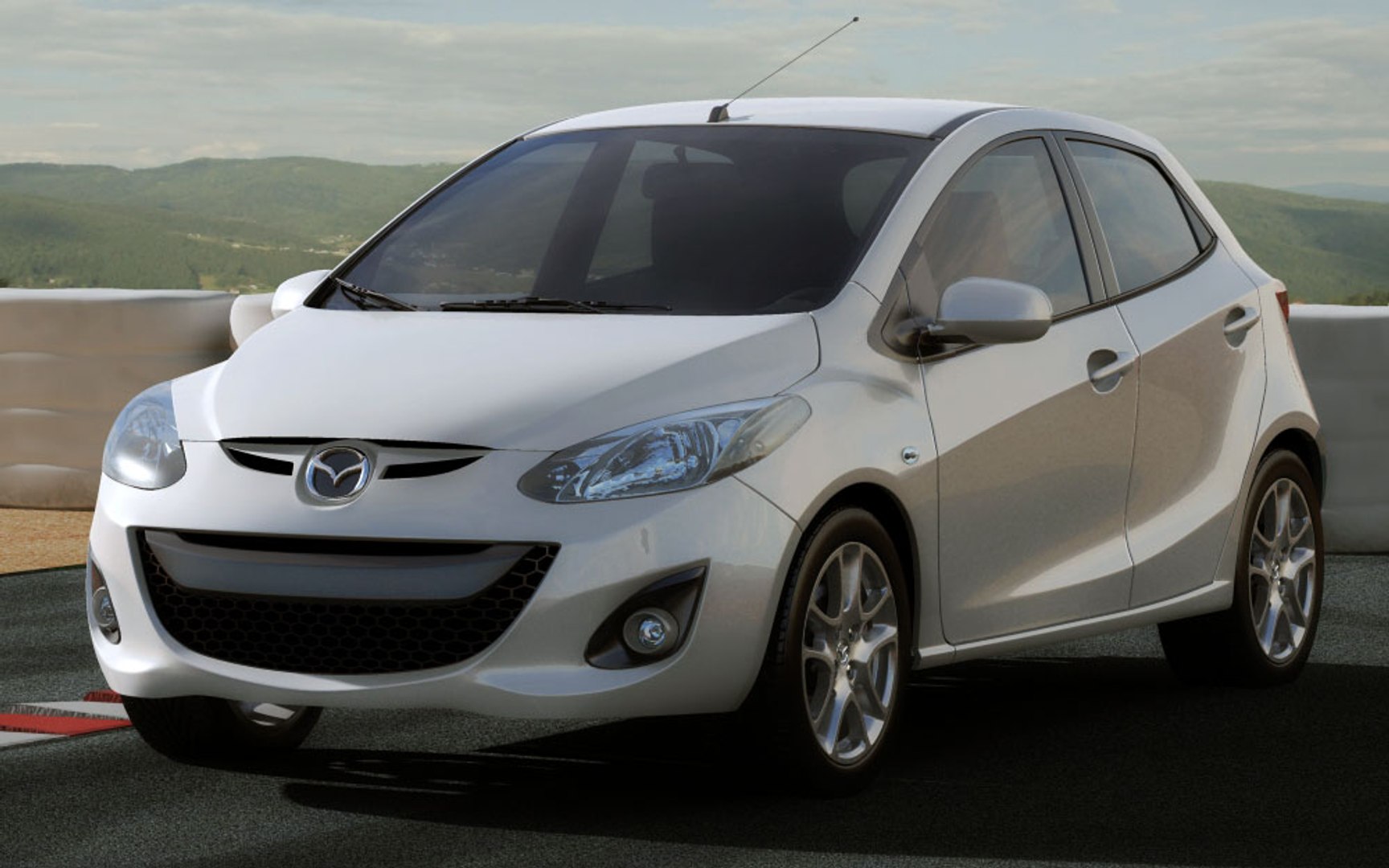 3d Mazda 2011 Model