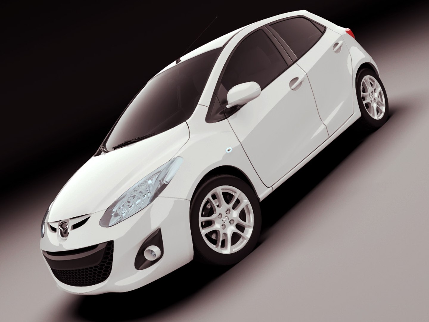 3d Mazda 2011 Model