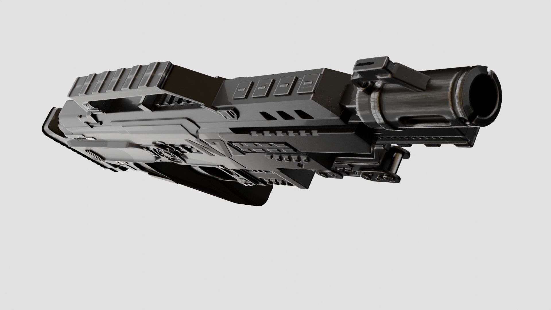 3D Model N7 ASSAULT RIFLE SILVER EDITION - TurboSquid 2235684