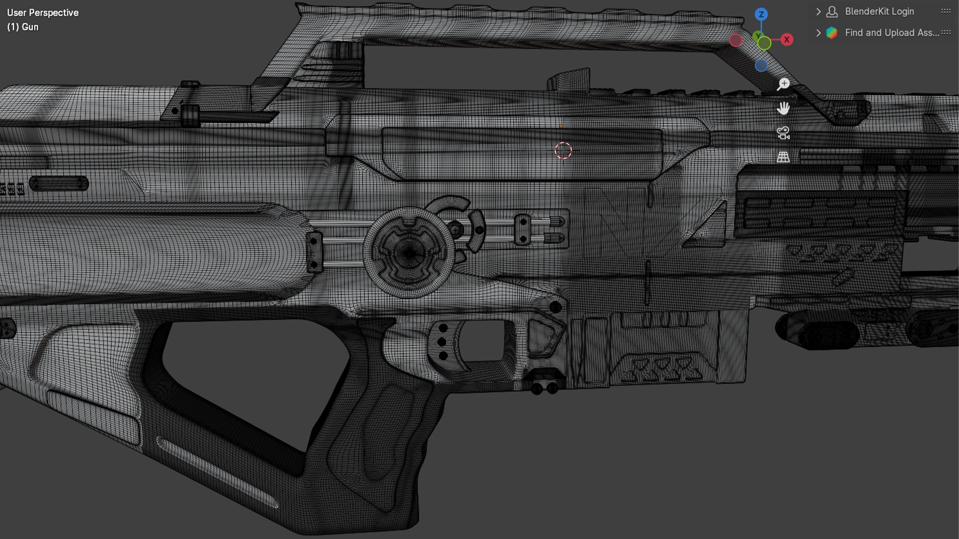 3D Model N7 ASSAULT RIFLE SILVER EDITION - TurboSquid 2235684