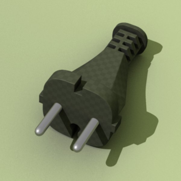 Plug socket german 3D model - TurboSquid 1577780