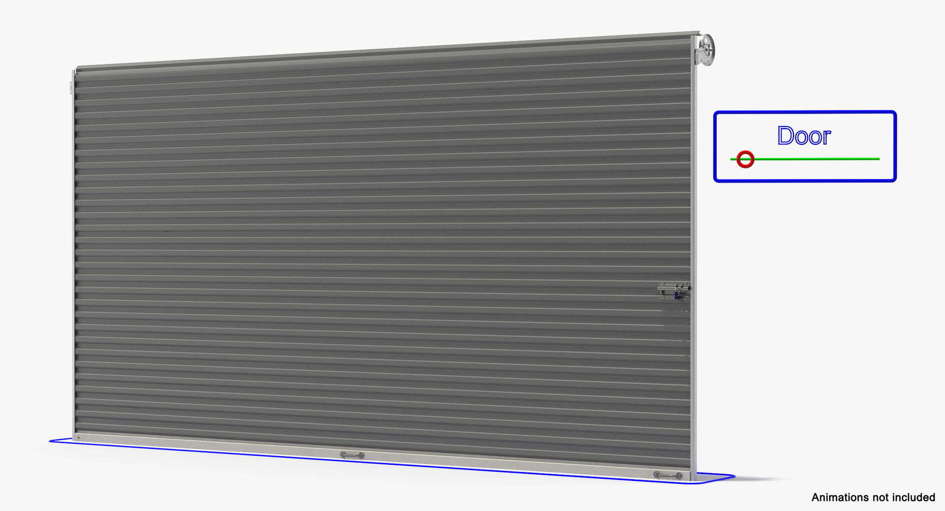 3D Commercial Industrial Garage Rolling Model - TurboSquid 1330713