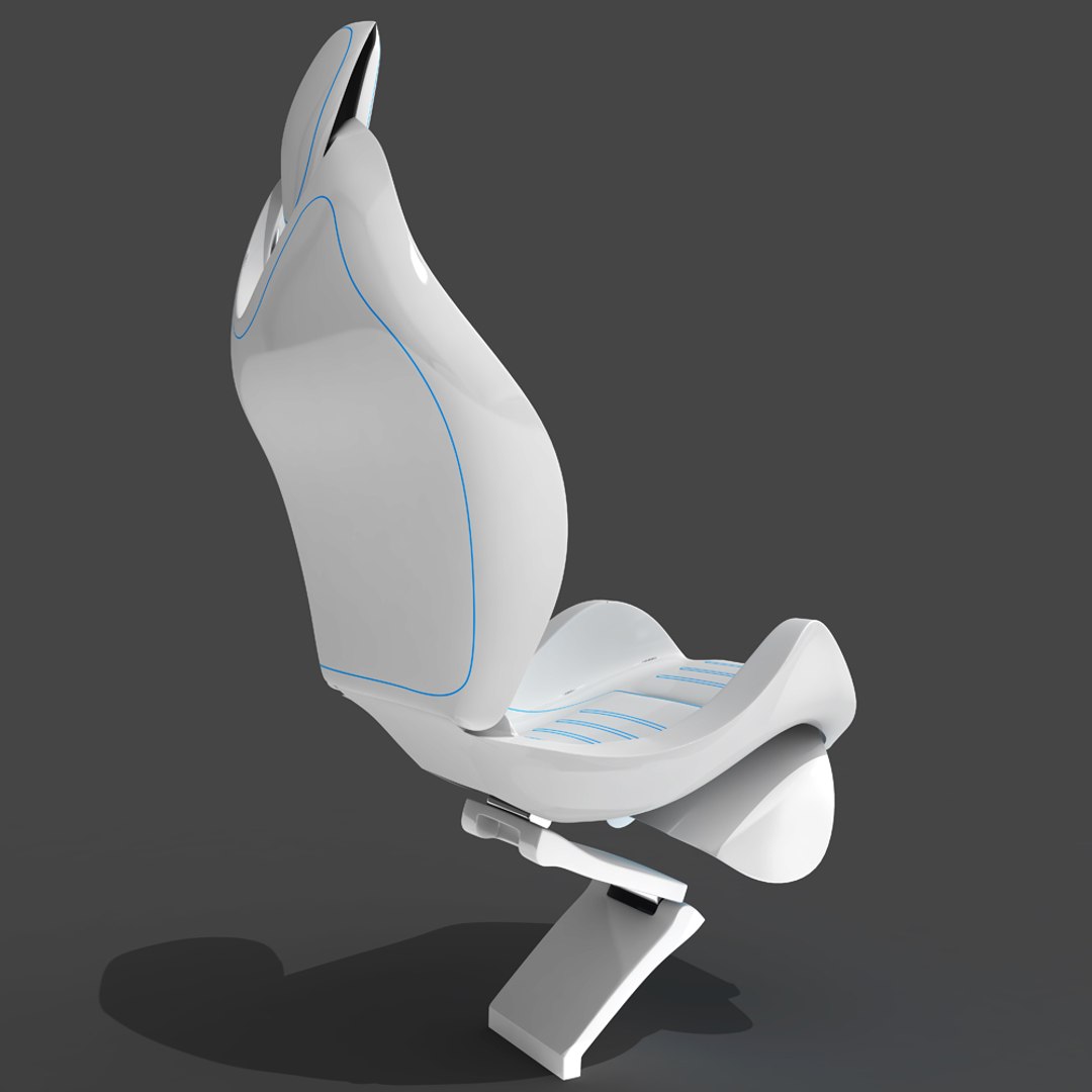 Innovative folding seat 3D model - TurboSquid 1213617