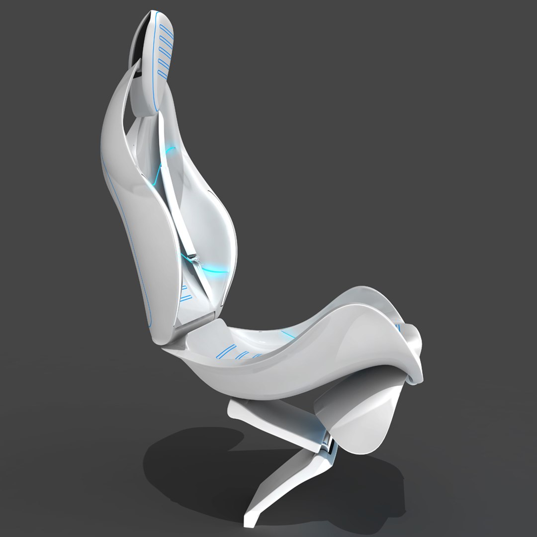 Innovative folding seat 3D model - TurboSquid 1213617