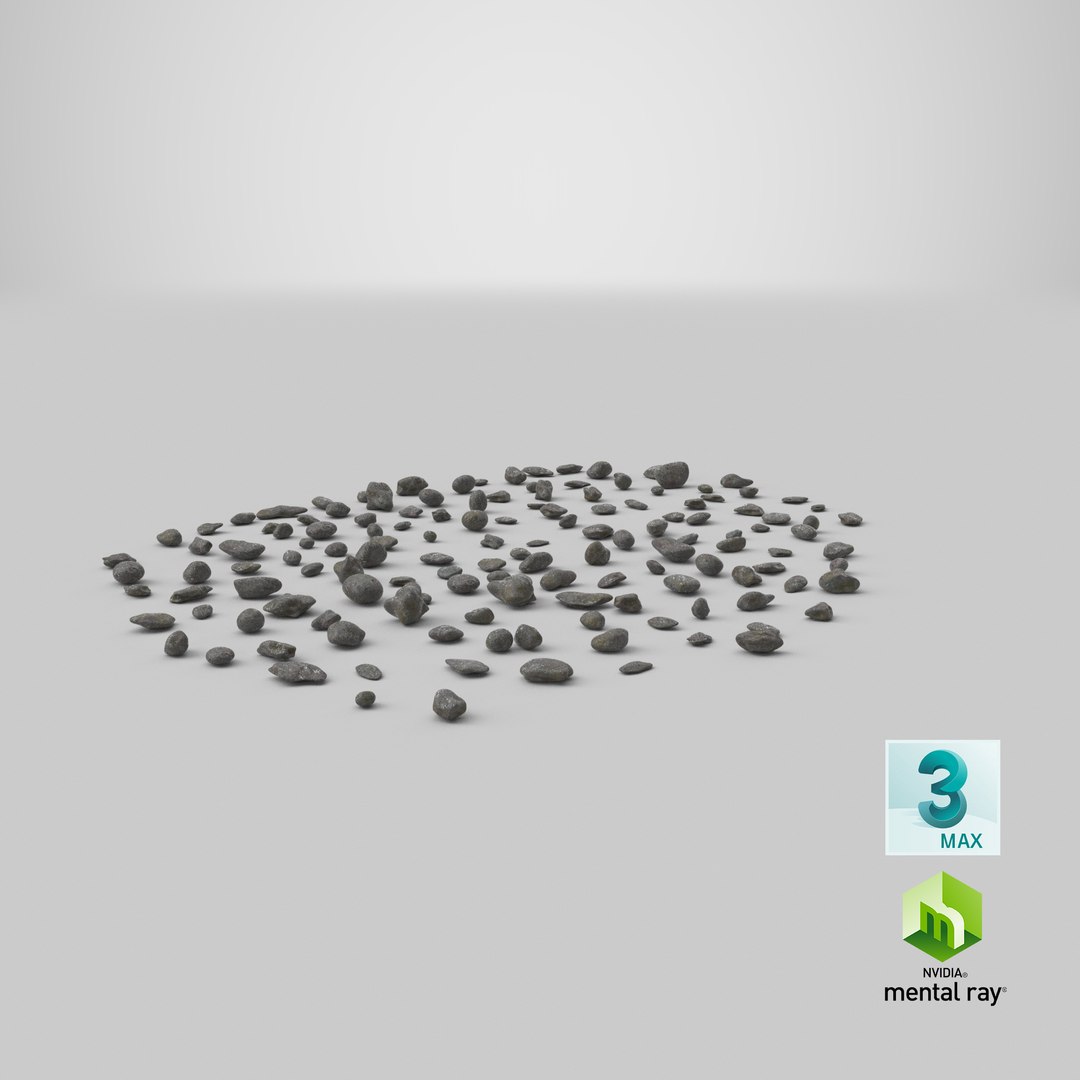 3D Scattered-rocks-02 - TurboSquid 1340322