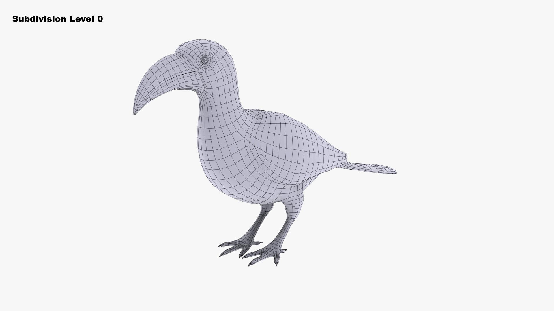Hornbill Stork 3D - TurboSquid 2134298