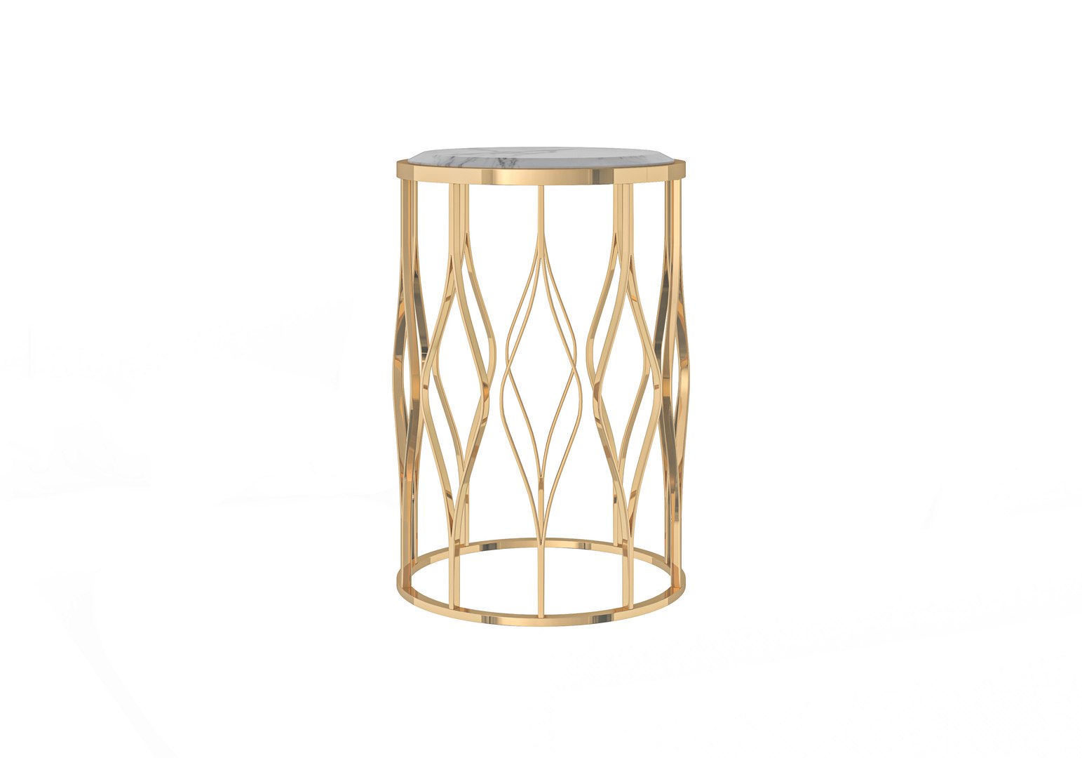 3D Grace Side Table By Modenese Model - TurboSquid 2273875