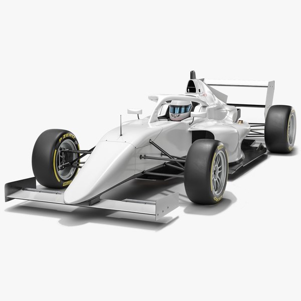 Modelo 3d Maqueta Del Coche De Carreras De Fórmula 4 Tatuus F4 T 421