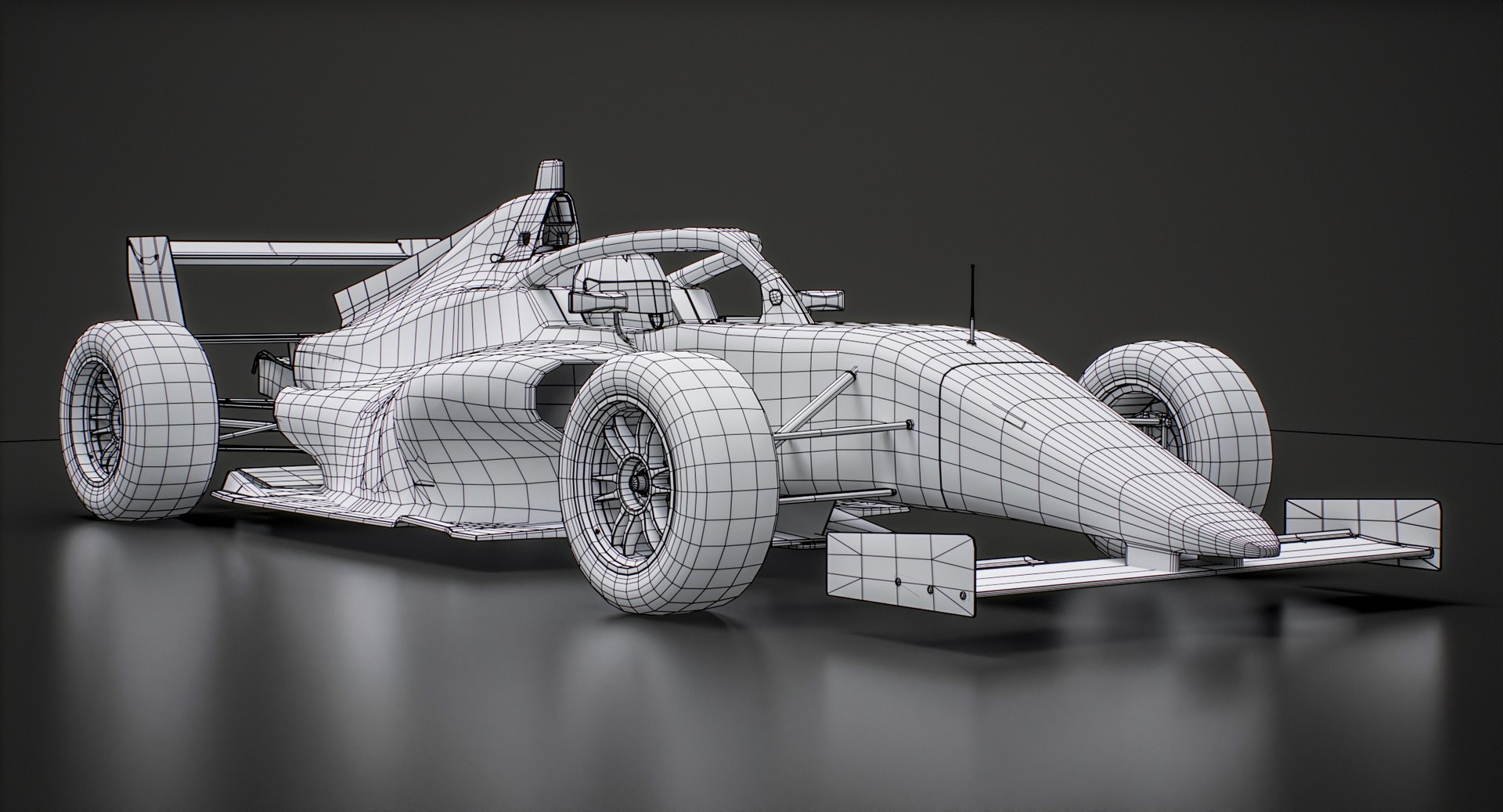 3D Formula 4 Tatuus F4-T-421 2024 Race Car White Mockup - TurboSquid ...