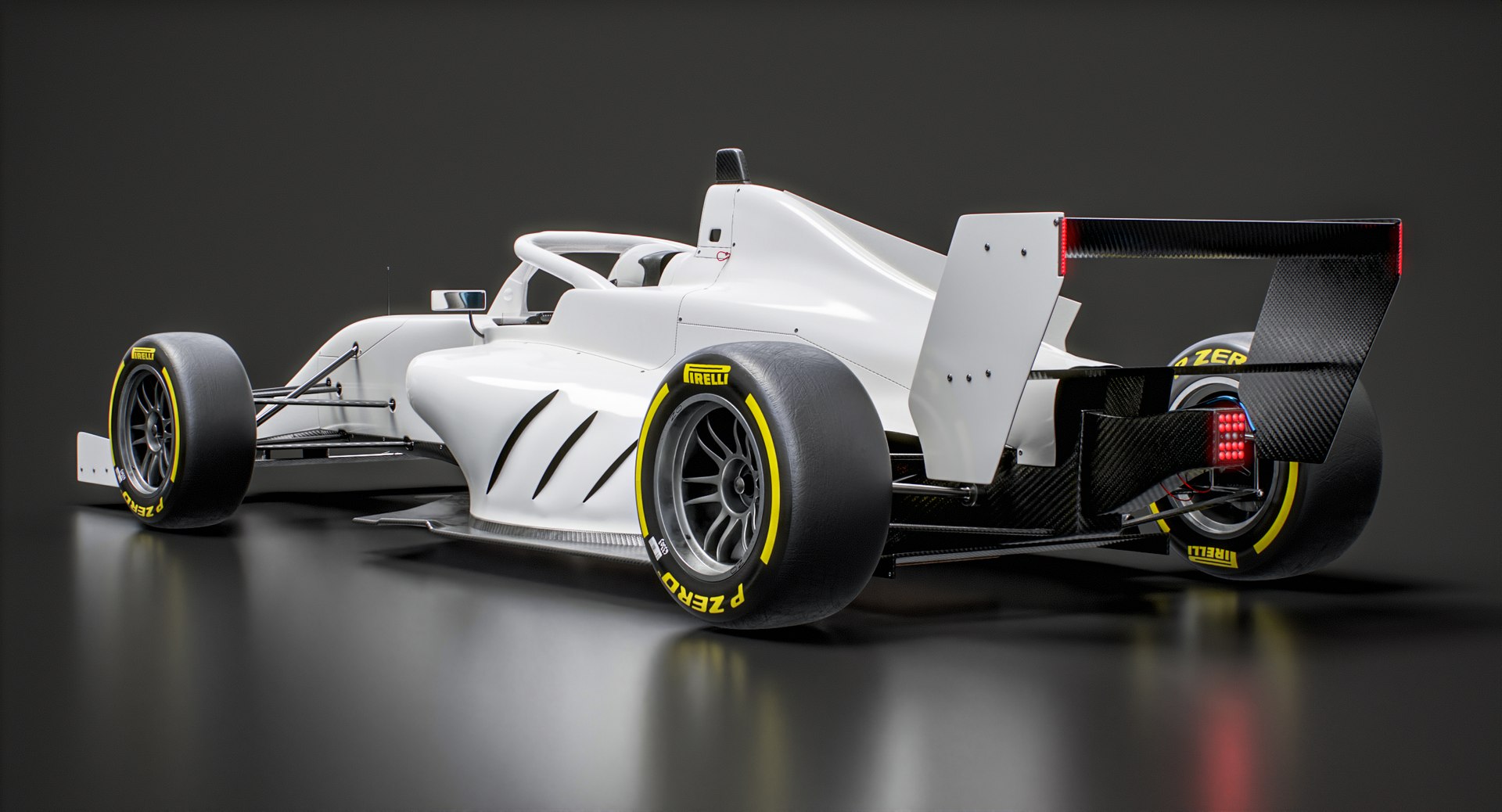 3D Formula 4 Tatuus F4-T-421 2024 Race Car White Mockup - TurboSquid ...