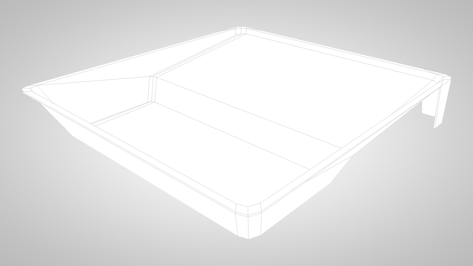 3D Model Paint Roller Pan Lowpoly - TurboSquid 1876982