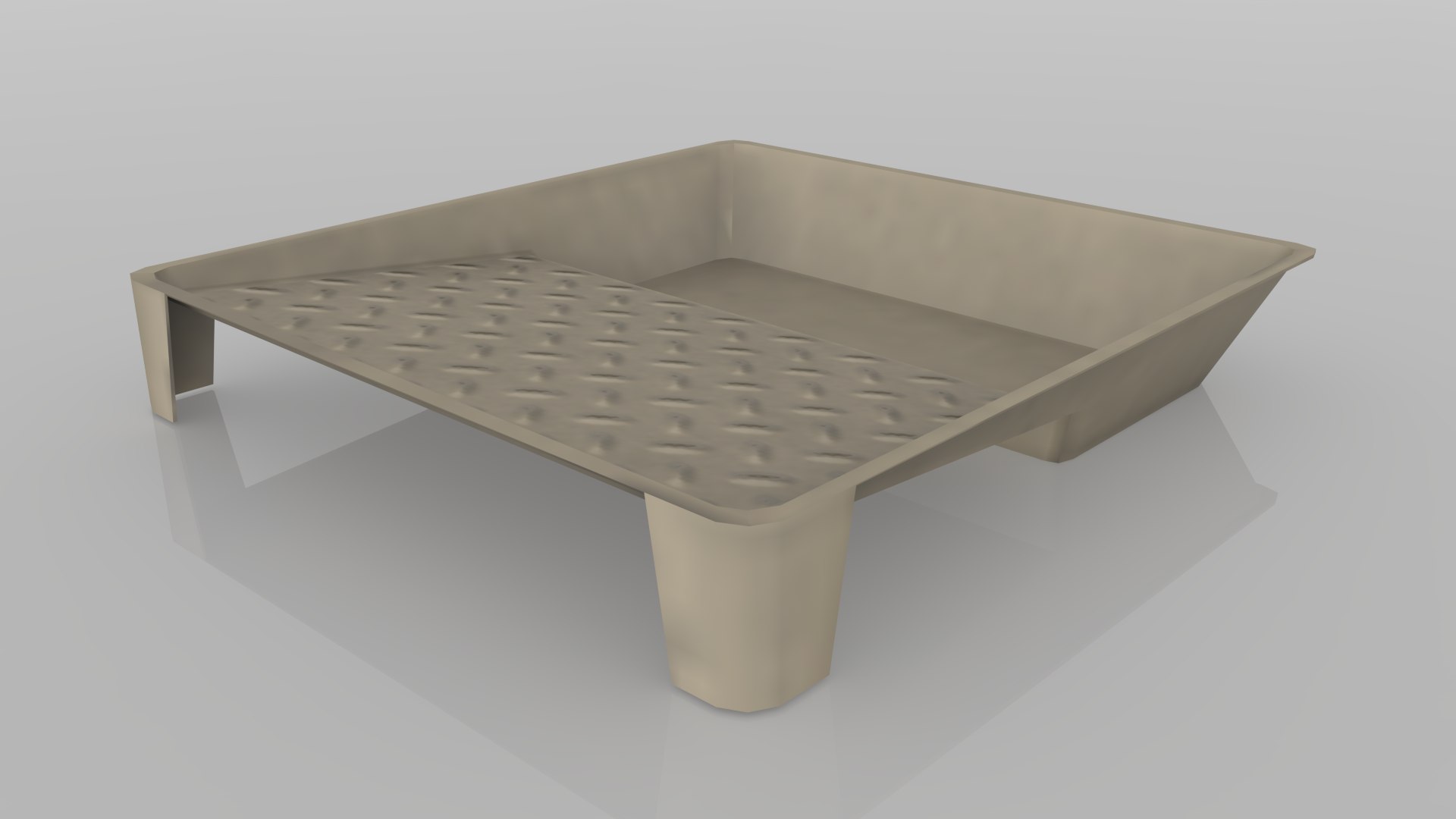 3D Model Paint Roller Pan Lowpoly - TurboSquid 1876982