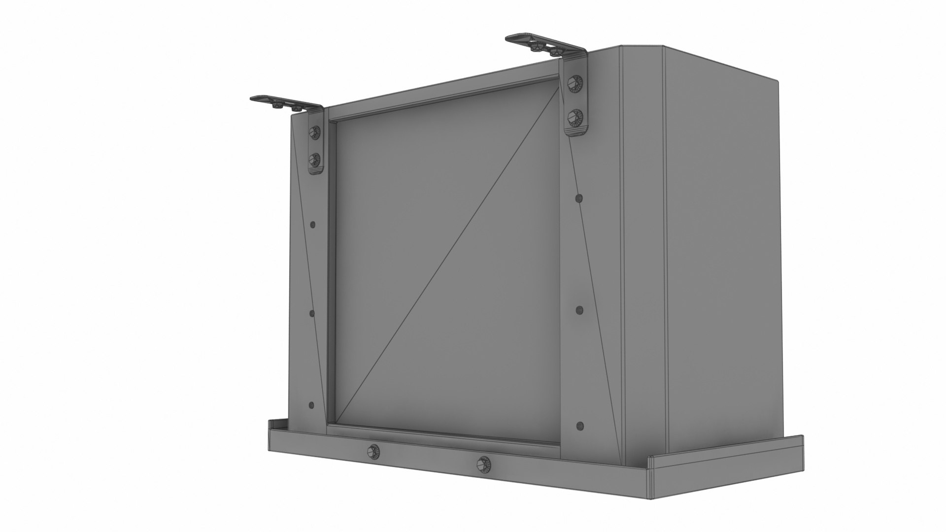 Meat Locker Freezer Air Conditioner 3D Model - TurboSquid 2394945