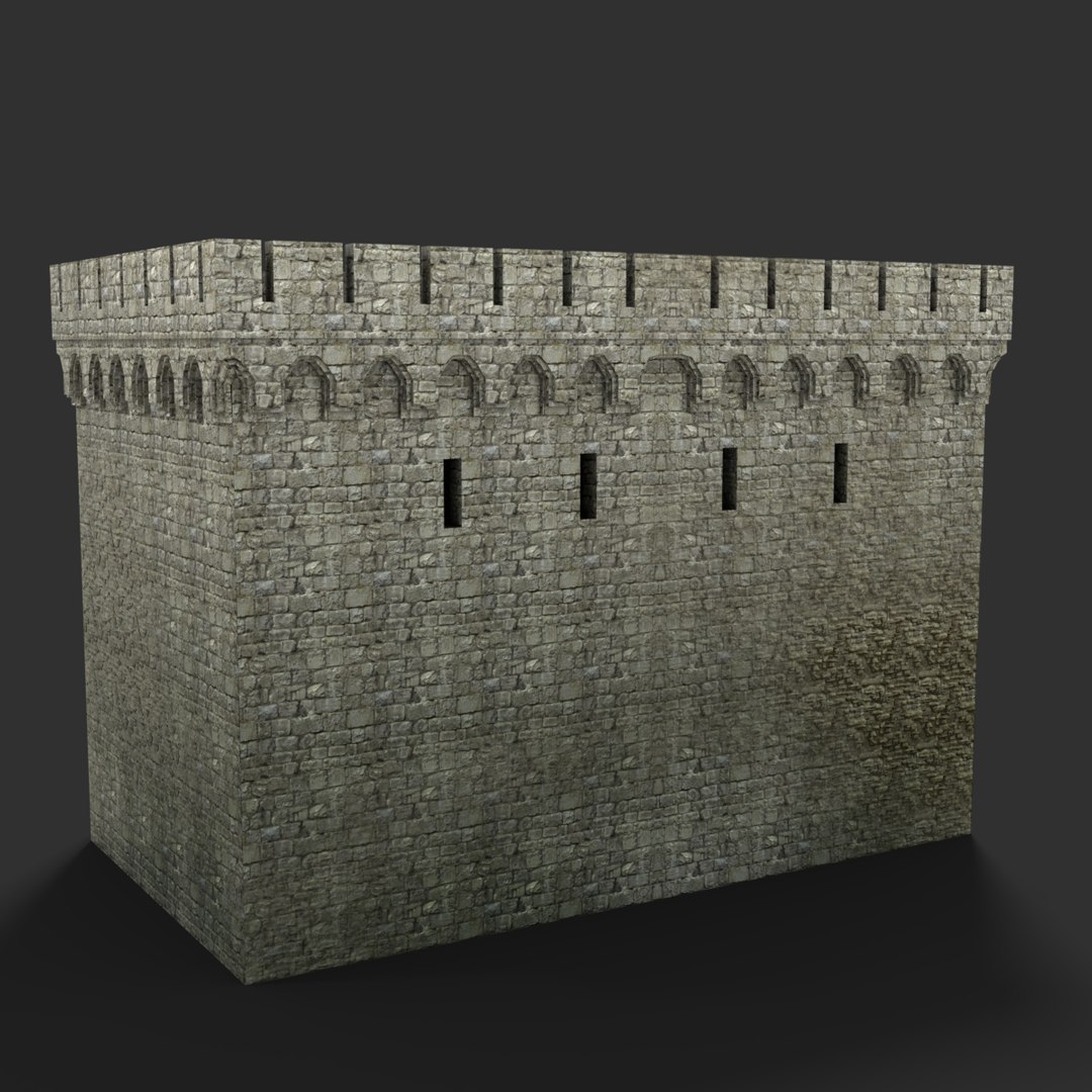 Blender gate medieval 3D model - TurboSquid 1341165