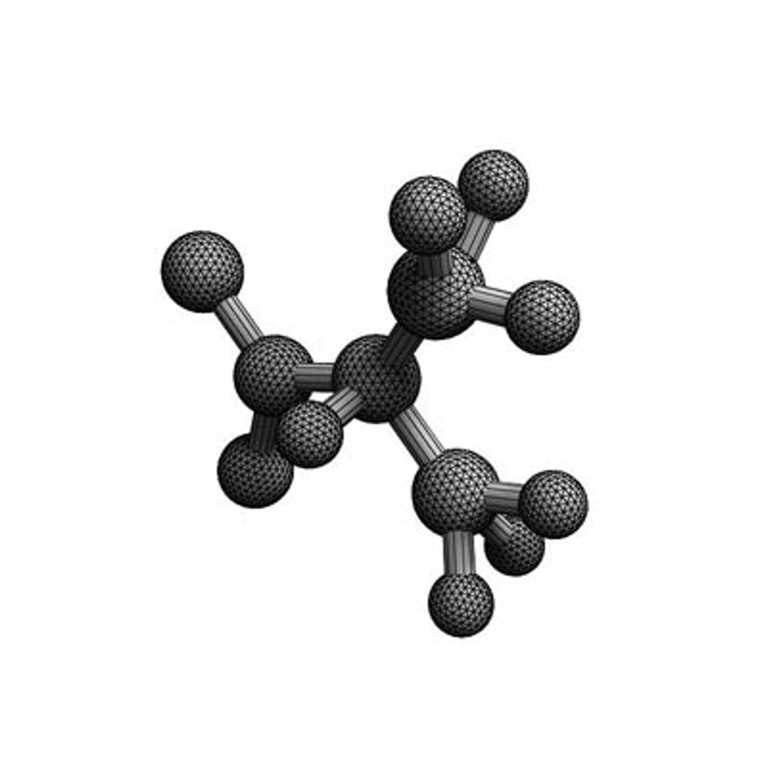 3d Model Alanine Molecule Structure
