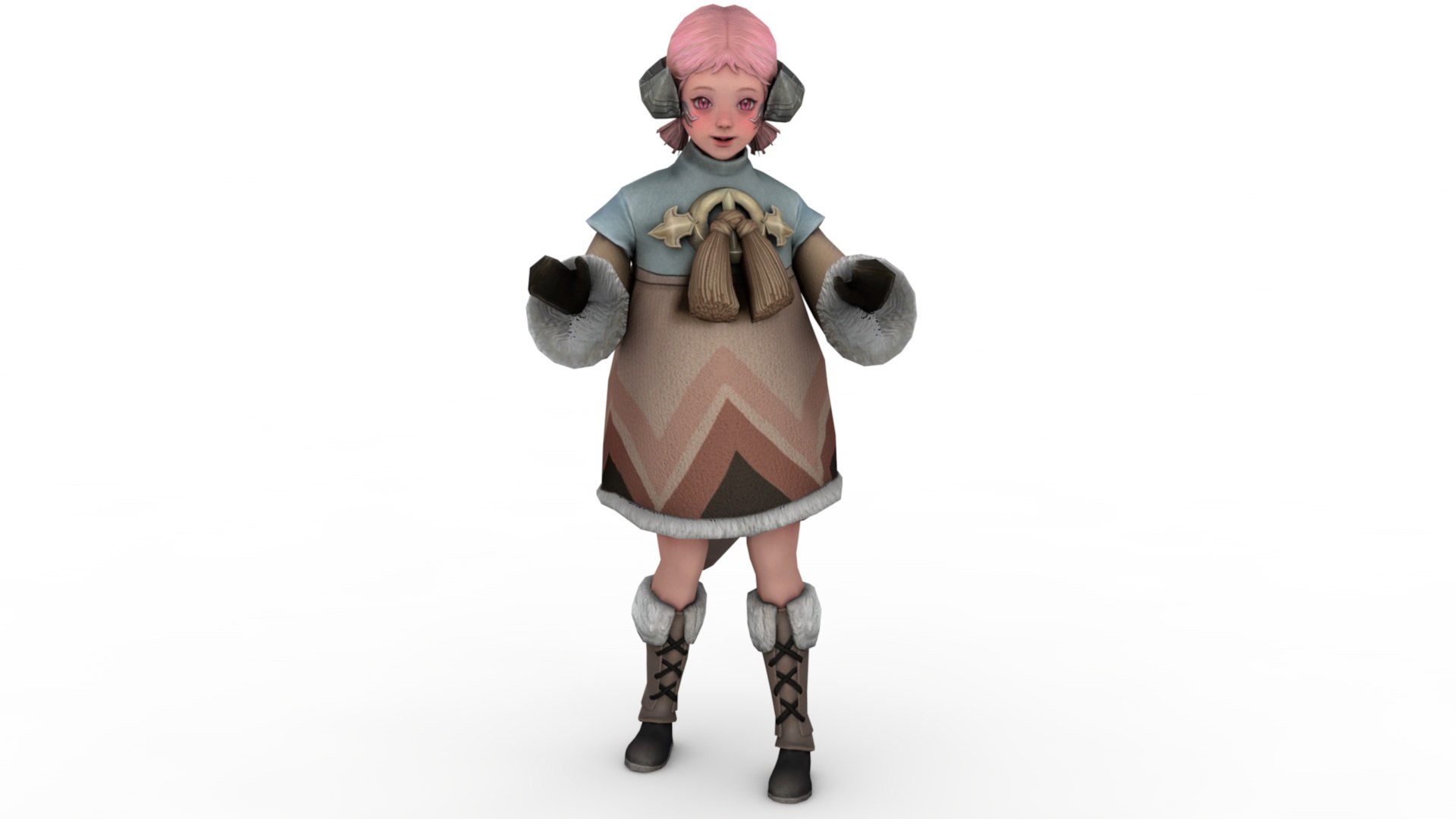 Anime Cute Drake Girl 3D Model - TurboSquid 1968756