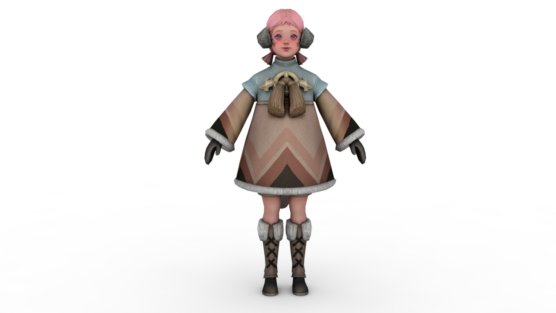 Anime Cute Drake Girl 3D Model - TurboSquid 1968756