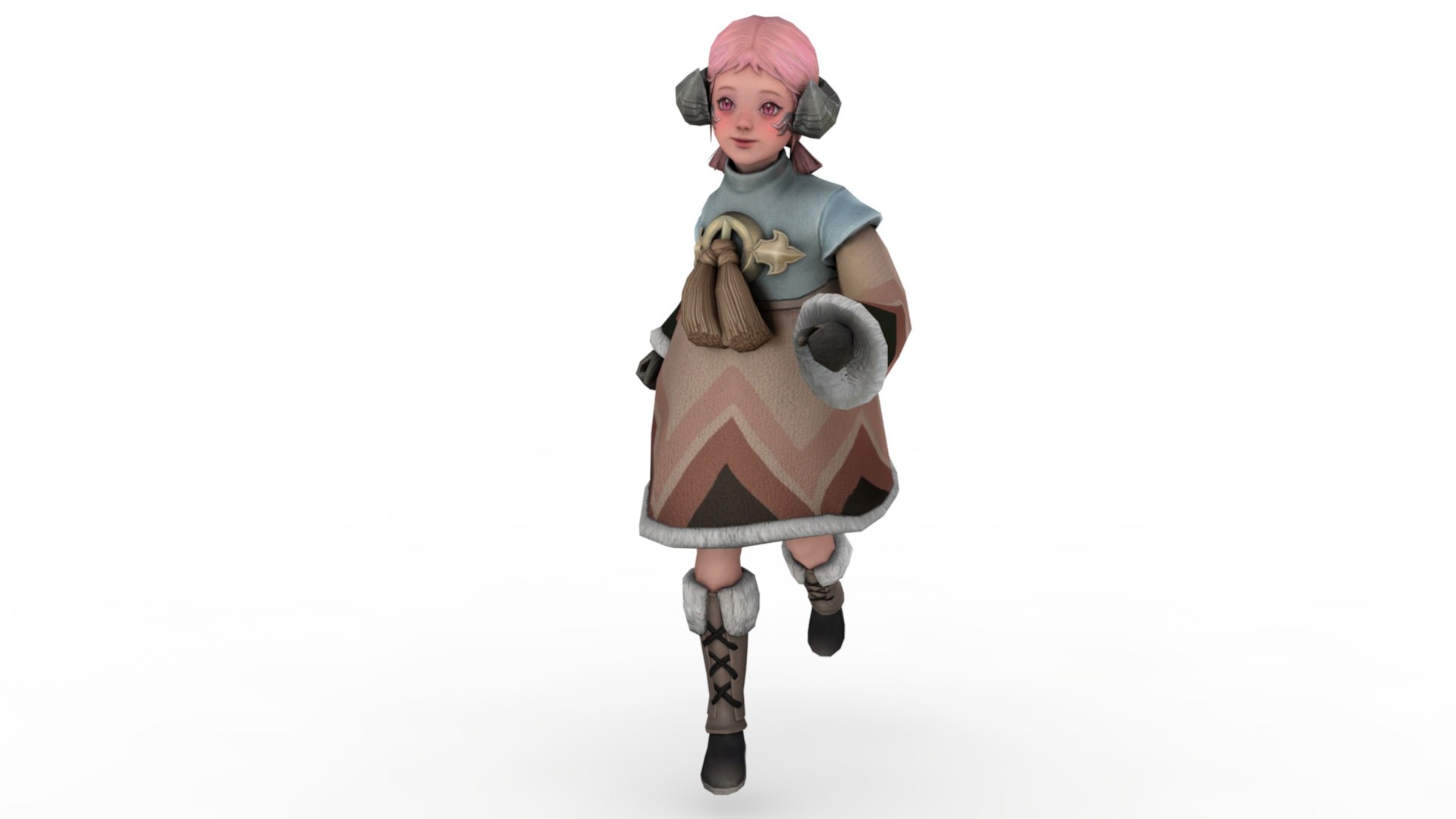 Anime Cute Drake Girl 3D Model - TurboSquid 1968756