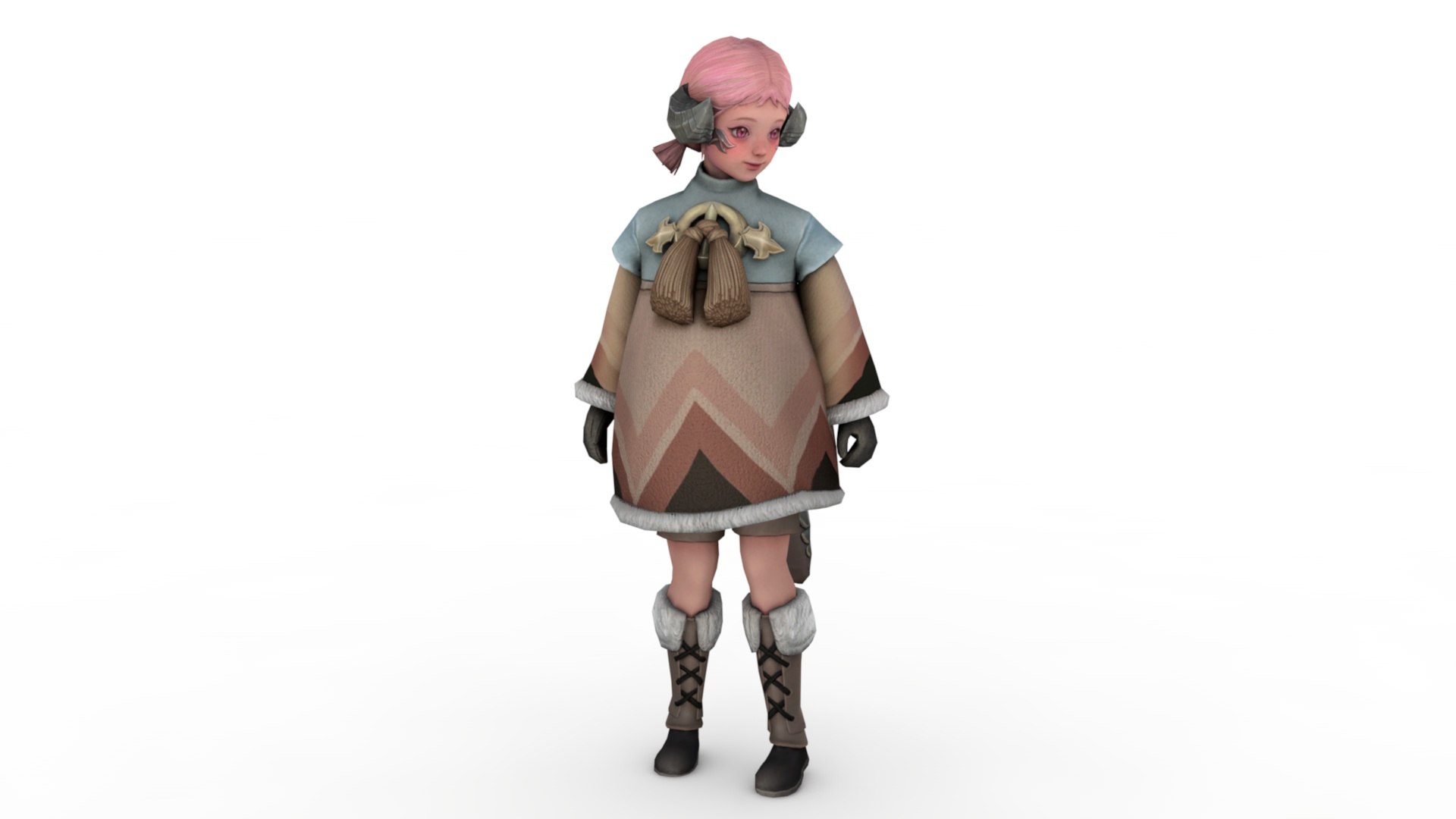 Anime Cute Drake Girl 3D Model - TurboSquid 1968756