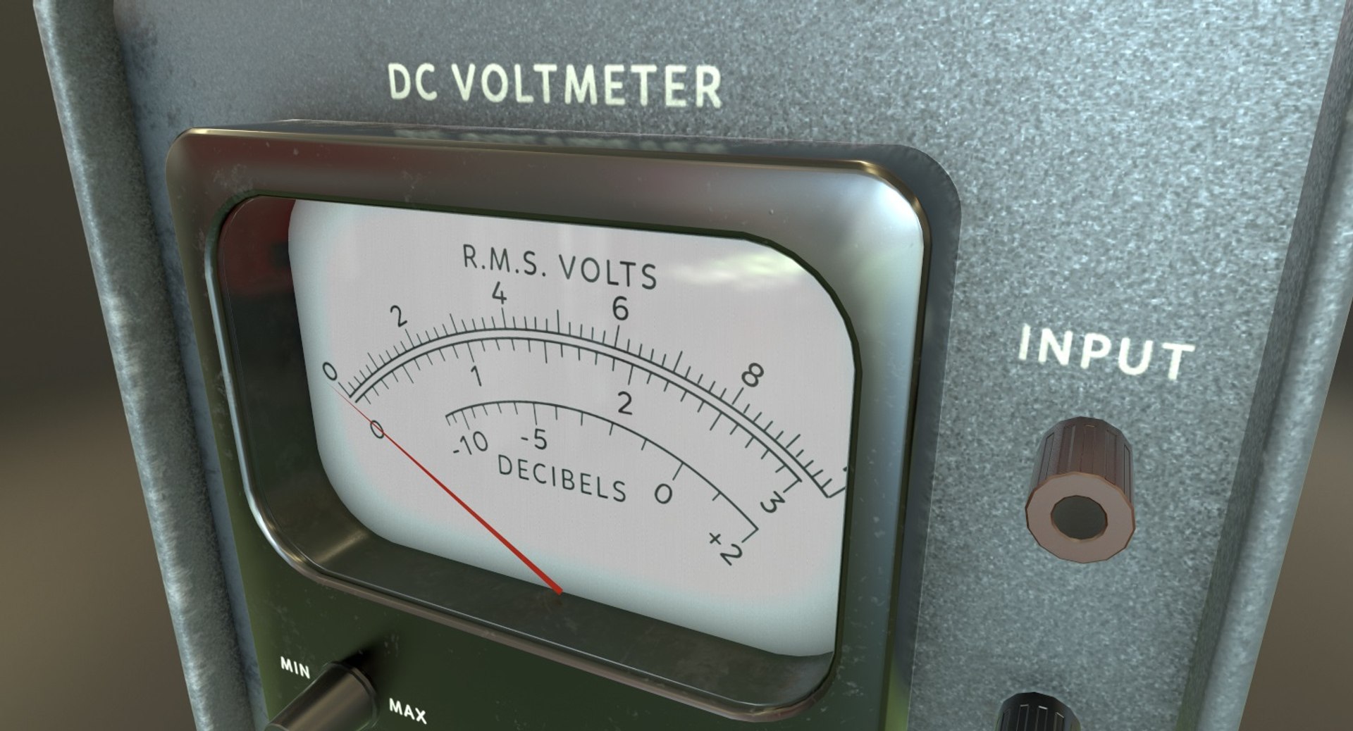 Voltmeter 2 3D - TurboSquid 1206016