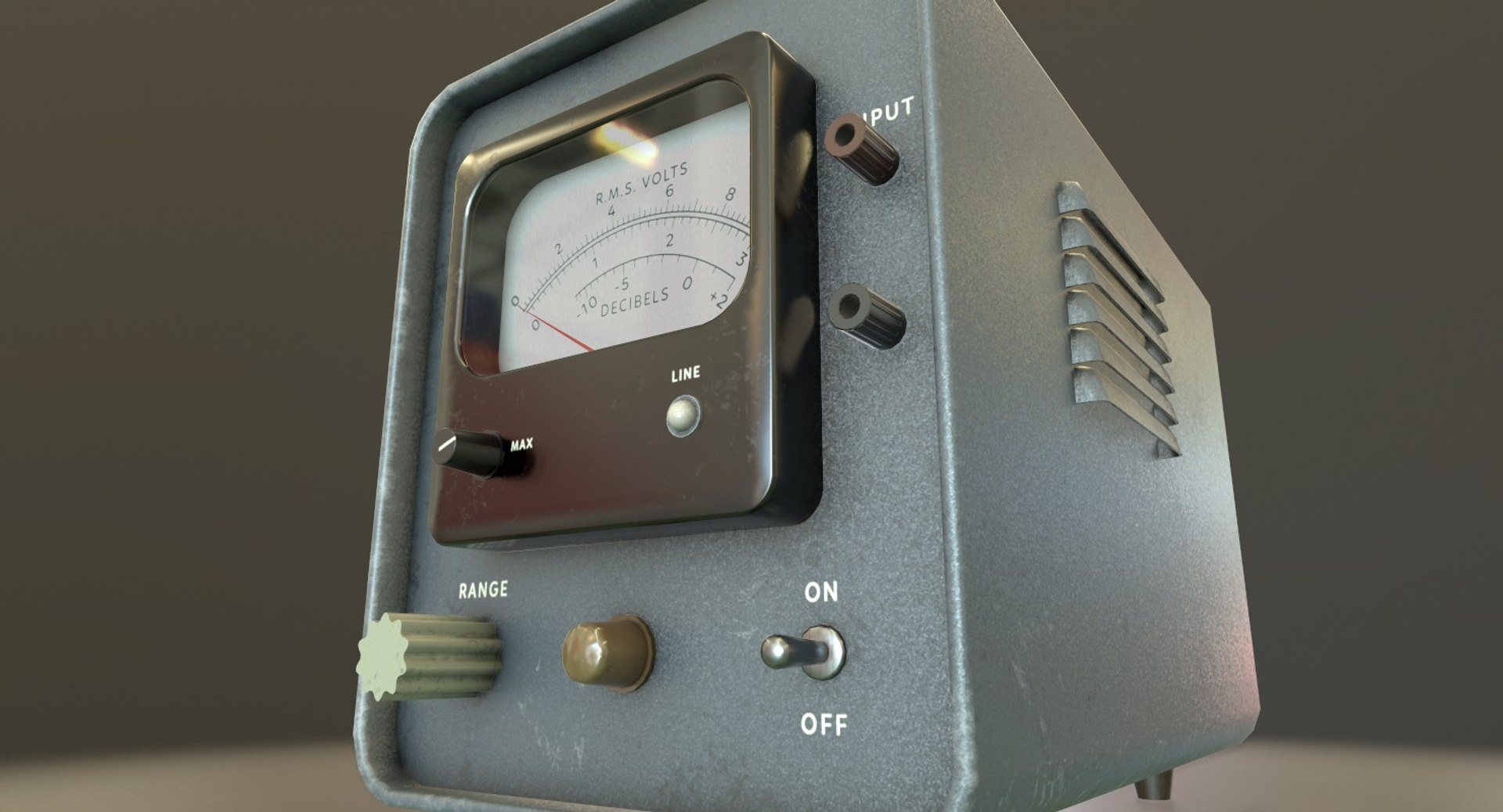 Voltmeter 2 3D - TurboSquid 1206016