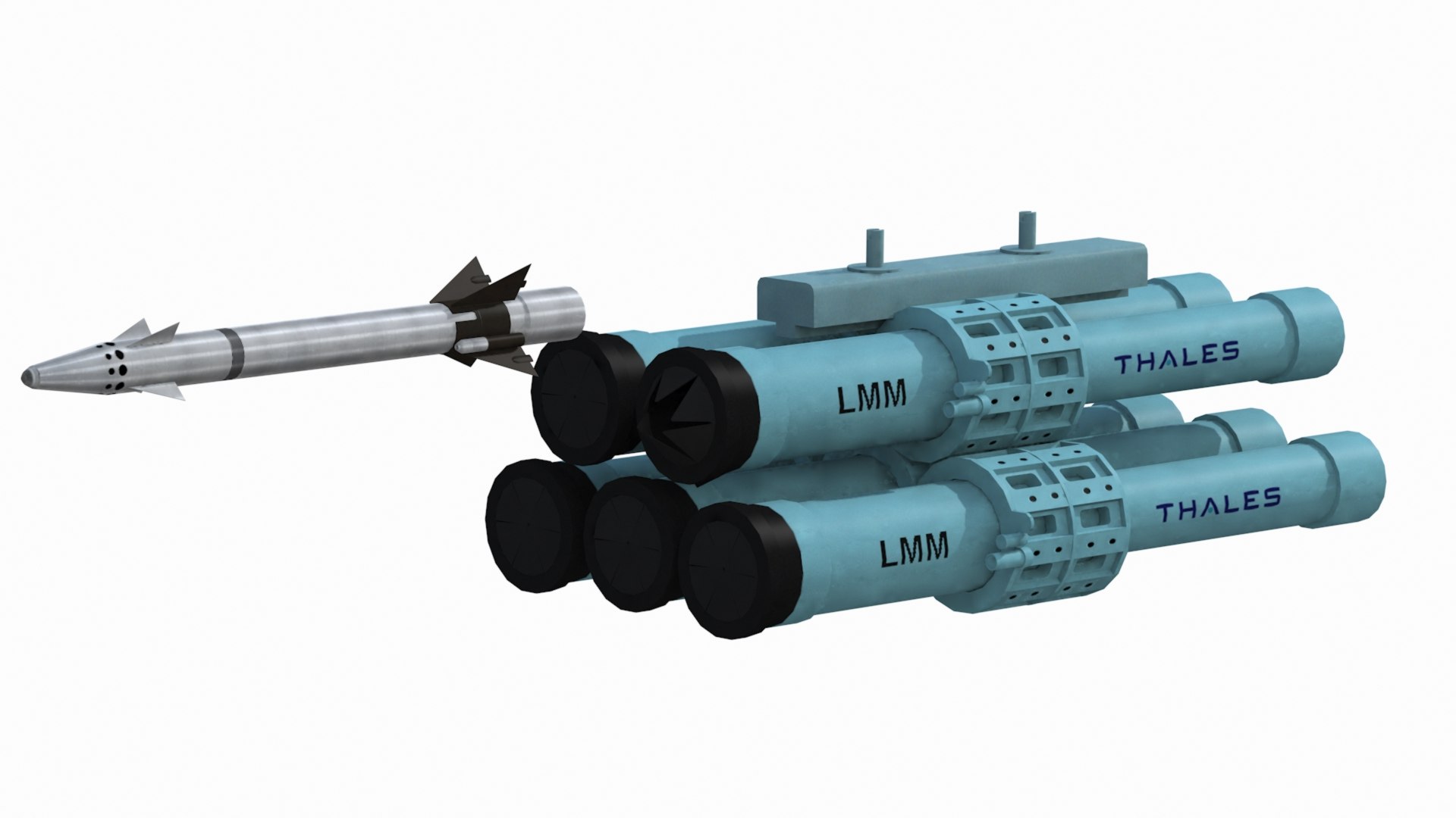 LMM Missile 3D Model - TurboSquid 2151363