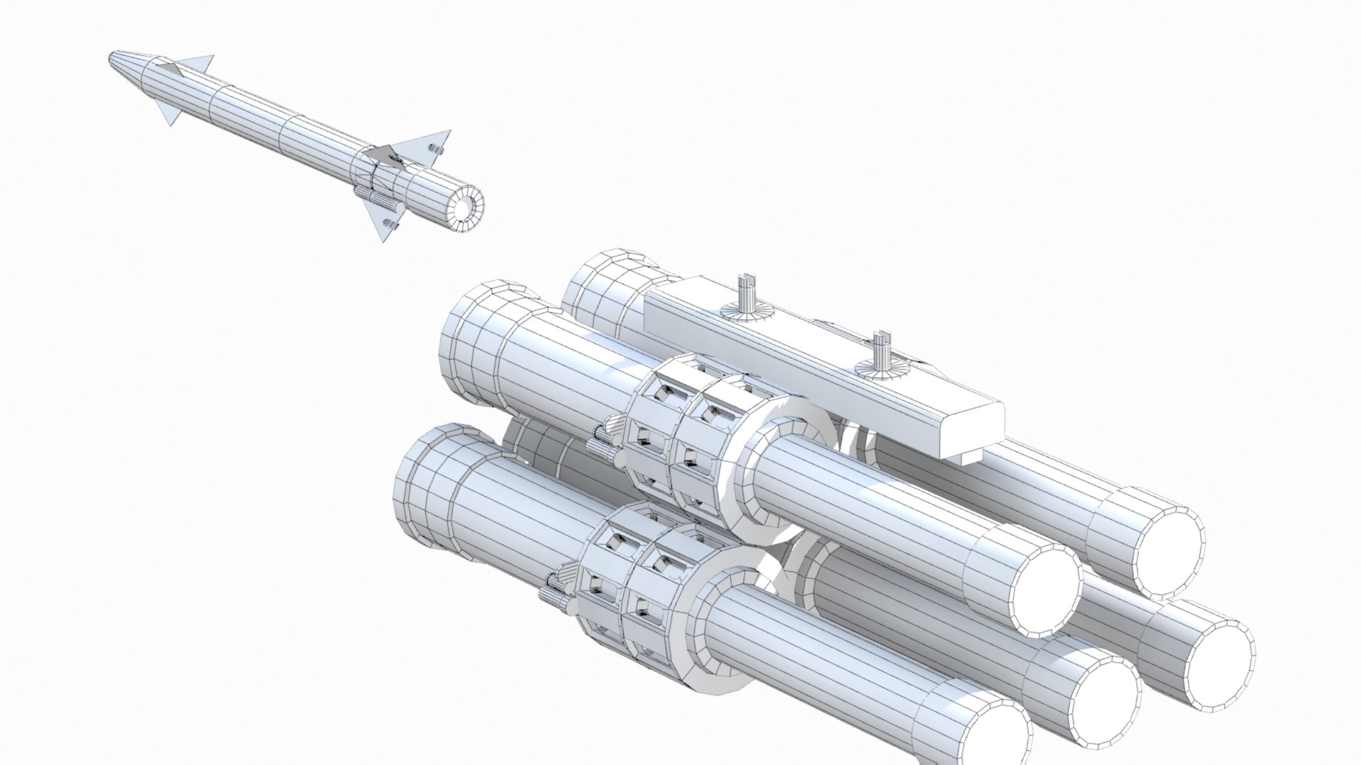 LMM Missile 3D Model - TurboSquid 2151363