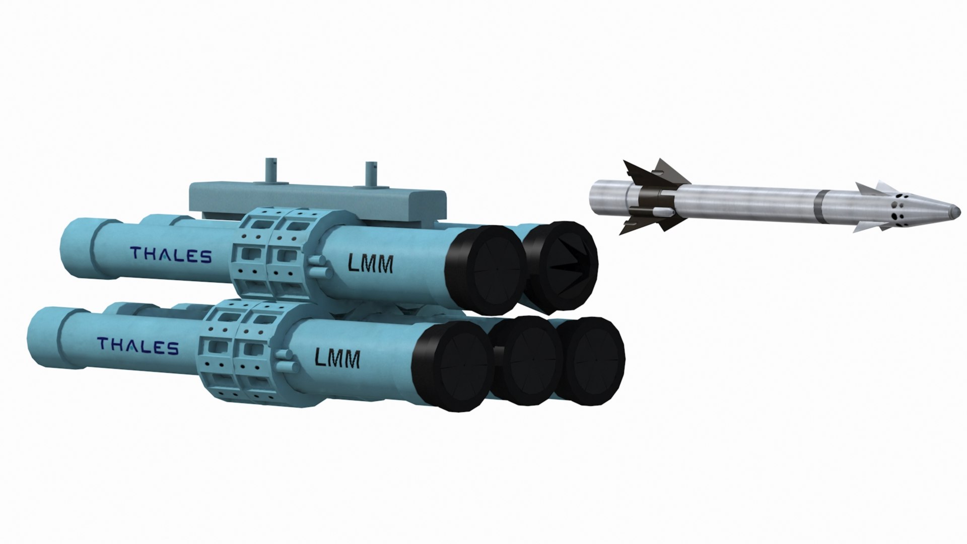LMM Missile 3D Model - TurboSquid 2151363