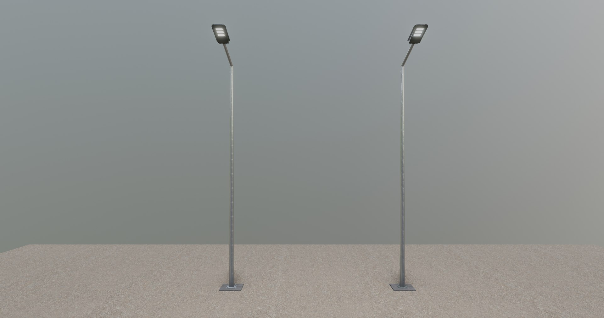 5mt Conical Lighting Pole Single Consol 3D Model - TurboSquid 2088923