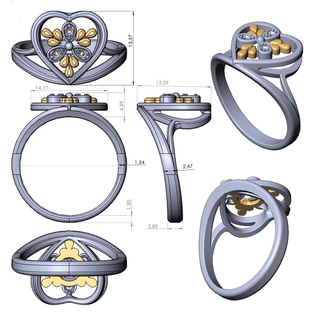 3d Model Of Ring