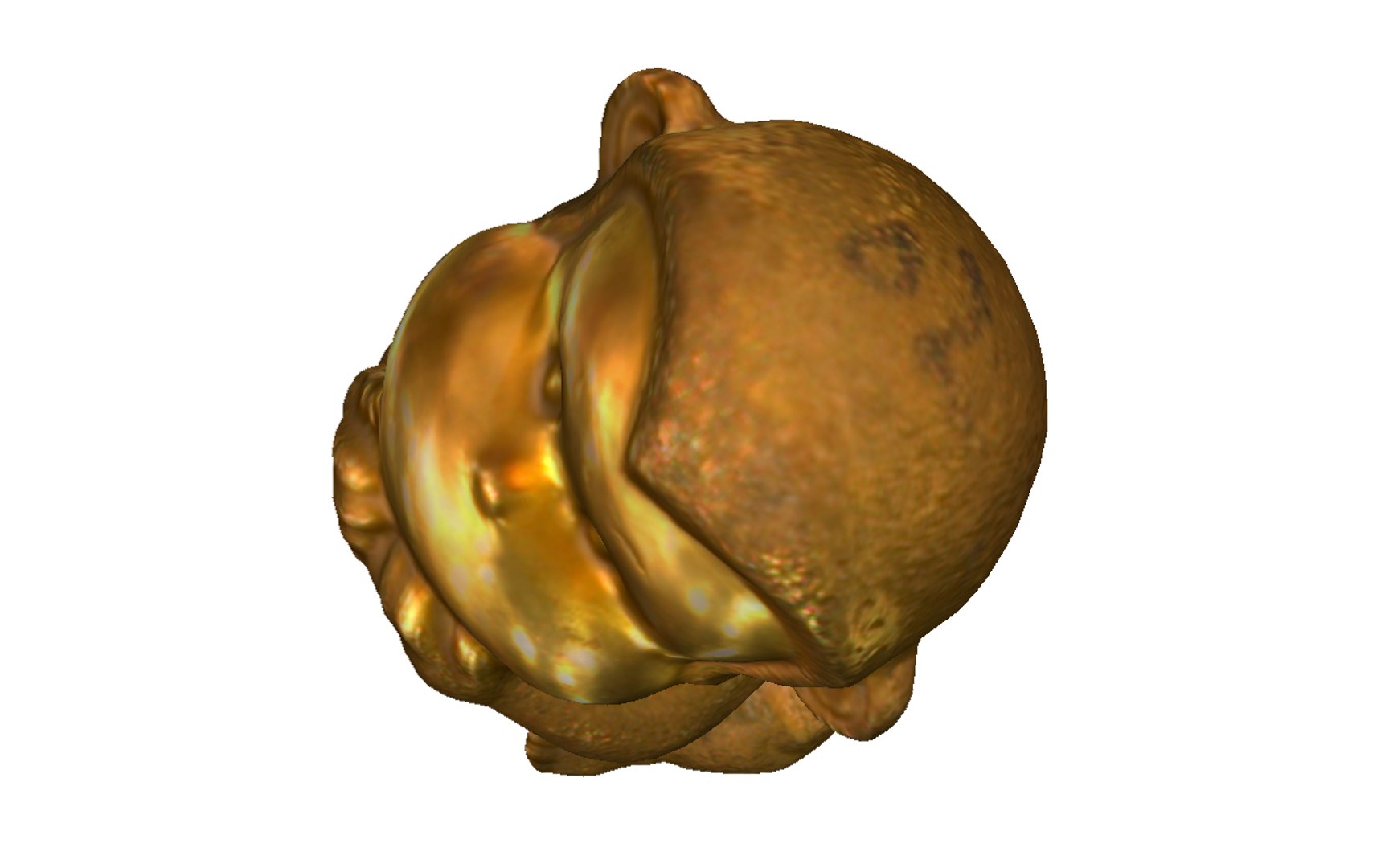 3D Metal Monkey - TurboSquid 1622498