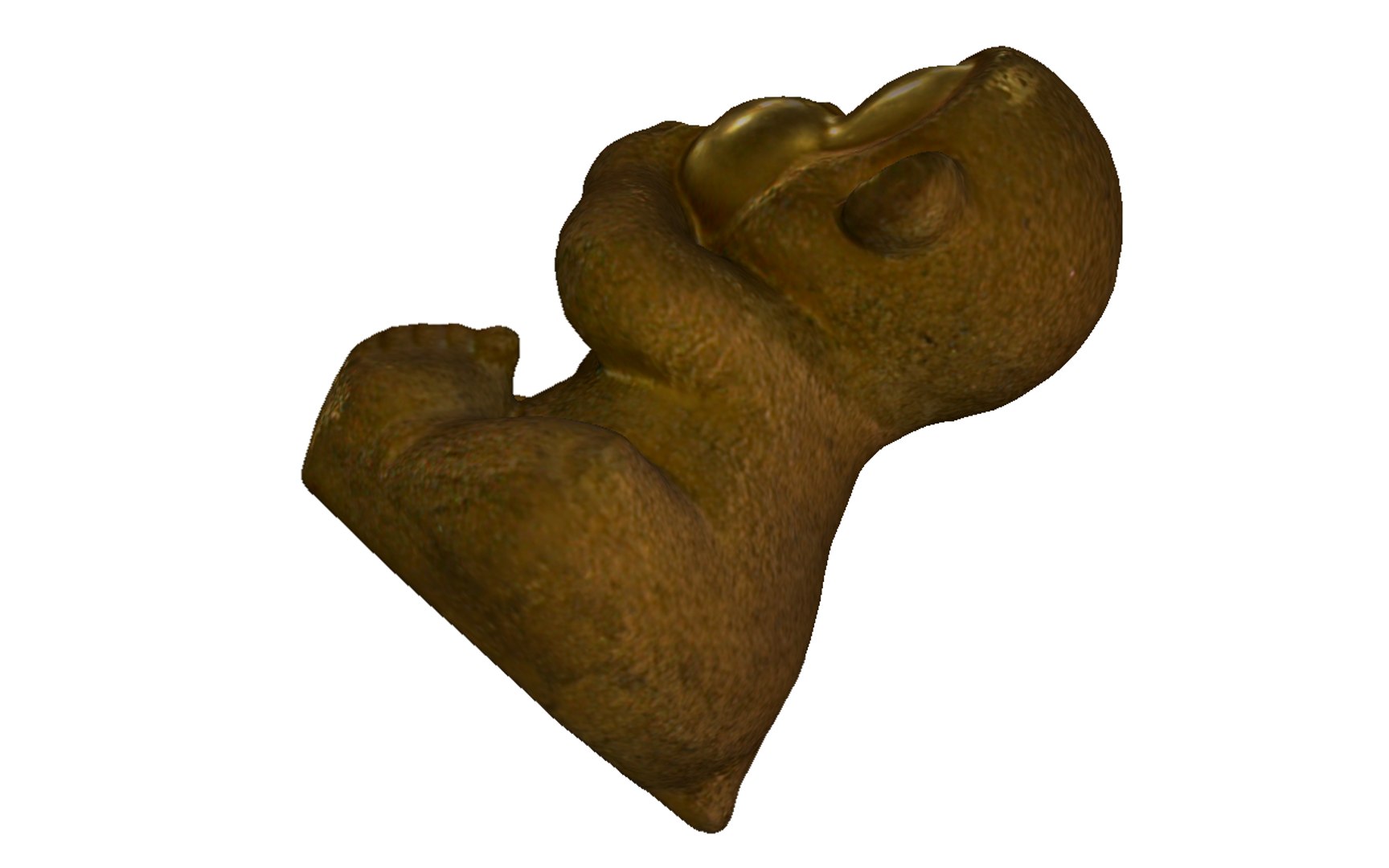 3D Metal Monkey - TurboSquid 1622498