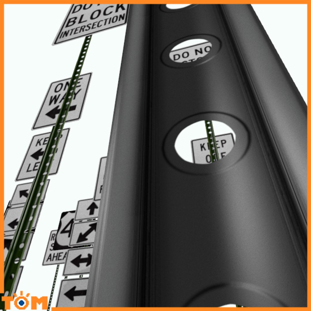 3d Street Traffic Sign