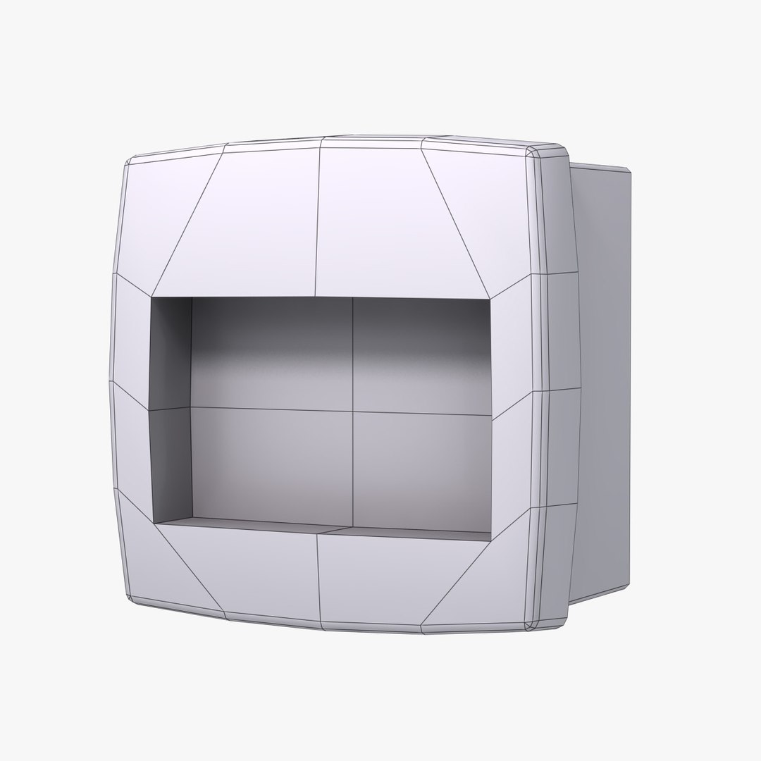 Alarm Button 3d Max