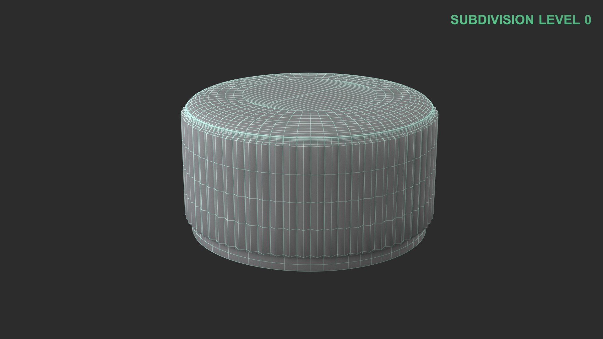 Ottoman 3D Model - TurboSquid 2392650