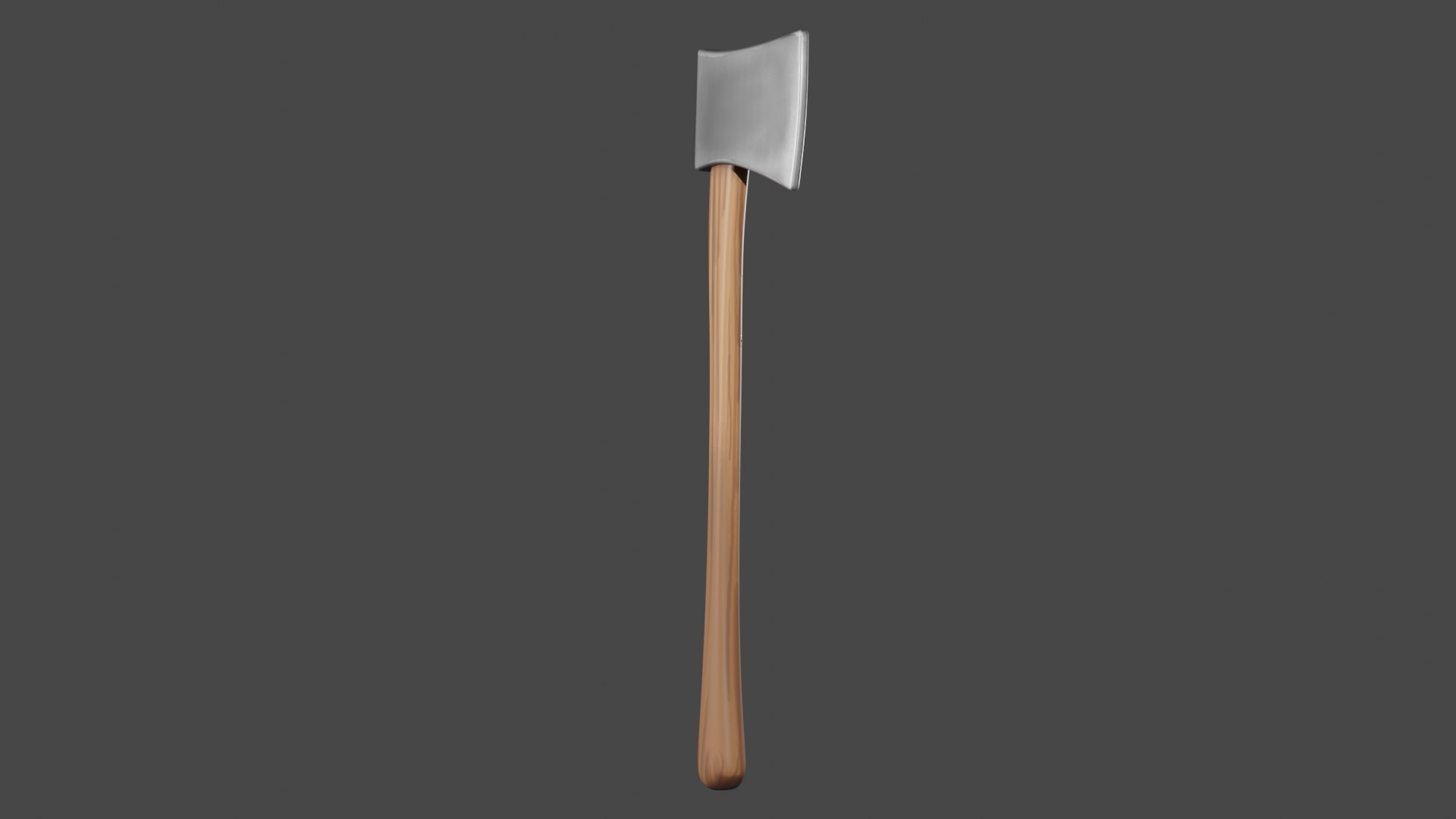 3D A Cartoon Axe with Texture - TurboSquid 1780147