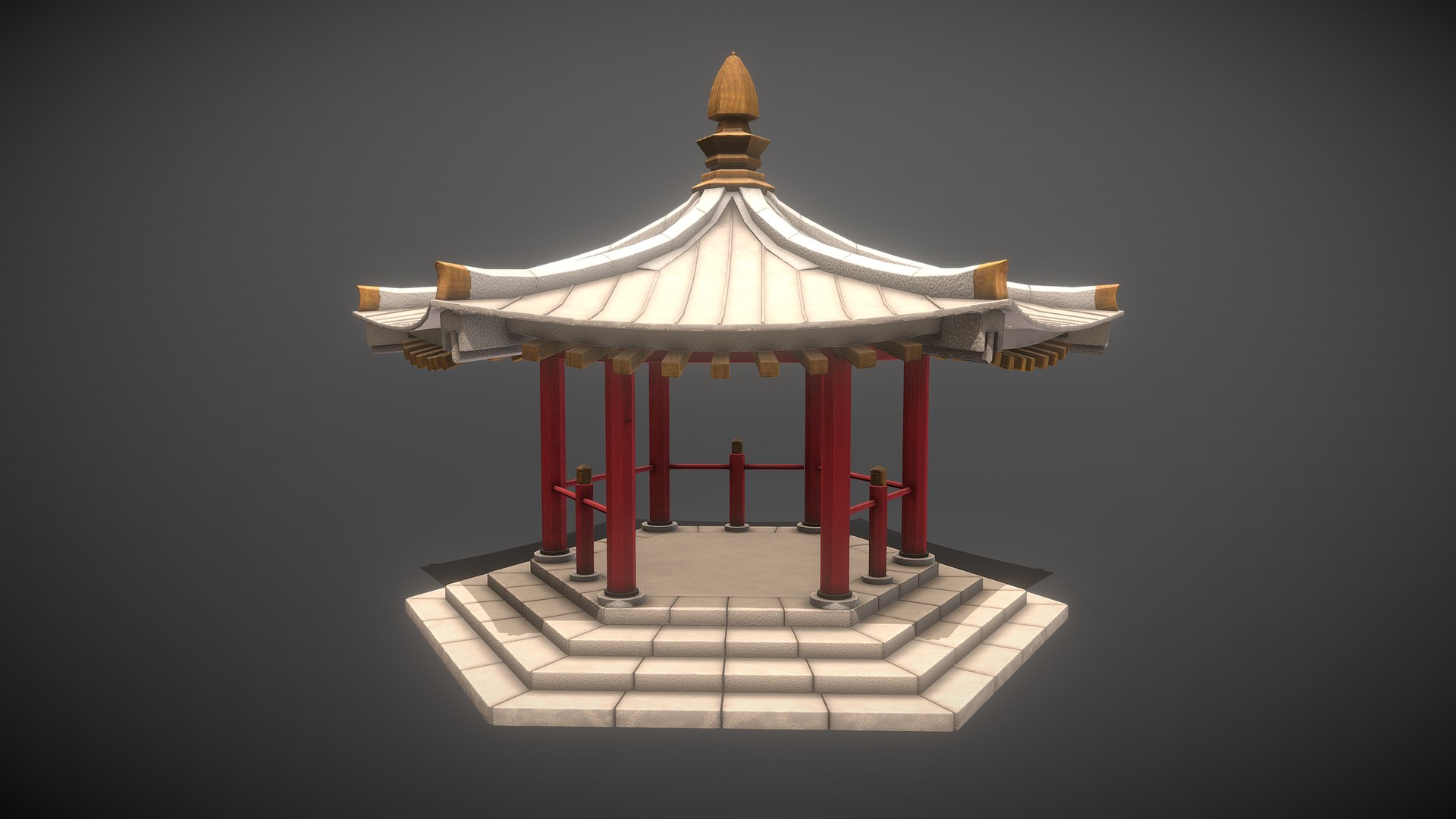 3D Model Pavilion - TurboSquid 2194046