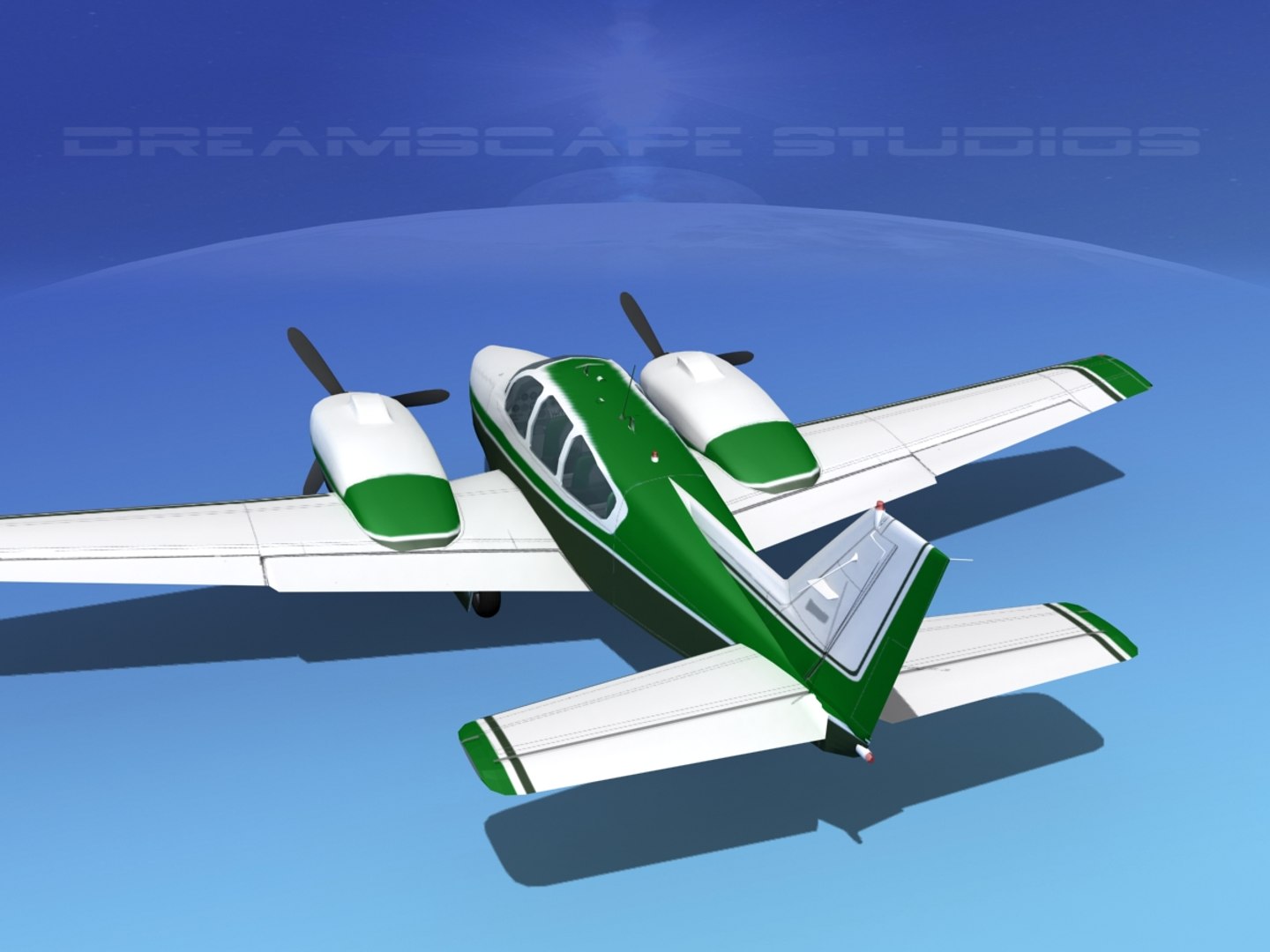 Beechcraft Aircraft Family 3d Max