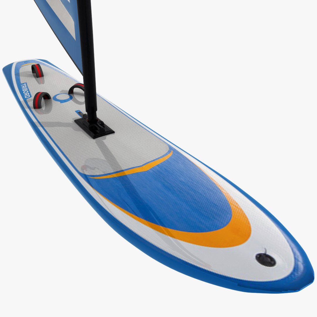 3d Windsurfing Board Model