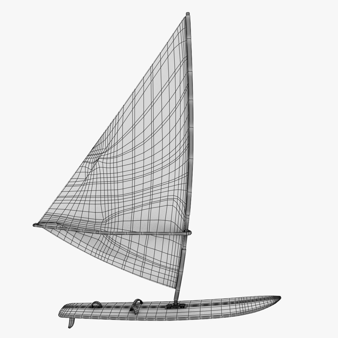 3d Windsurfing Board Model