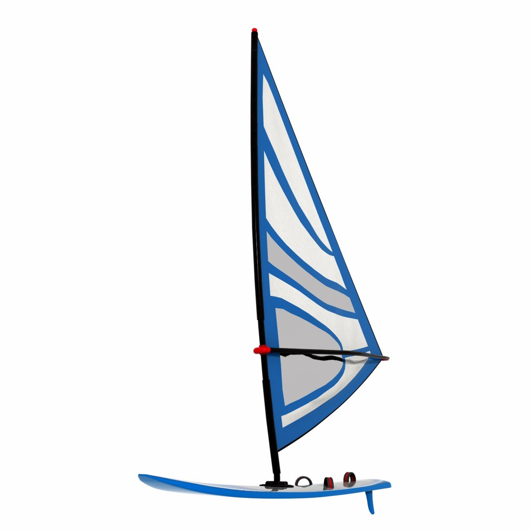 3d Windsurfing Board Model