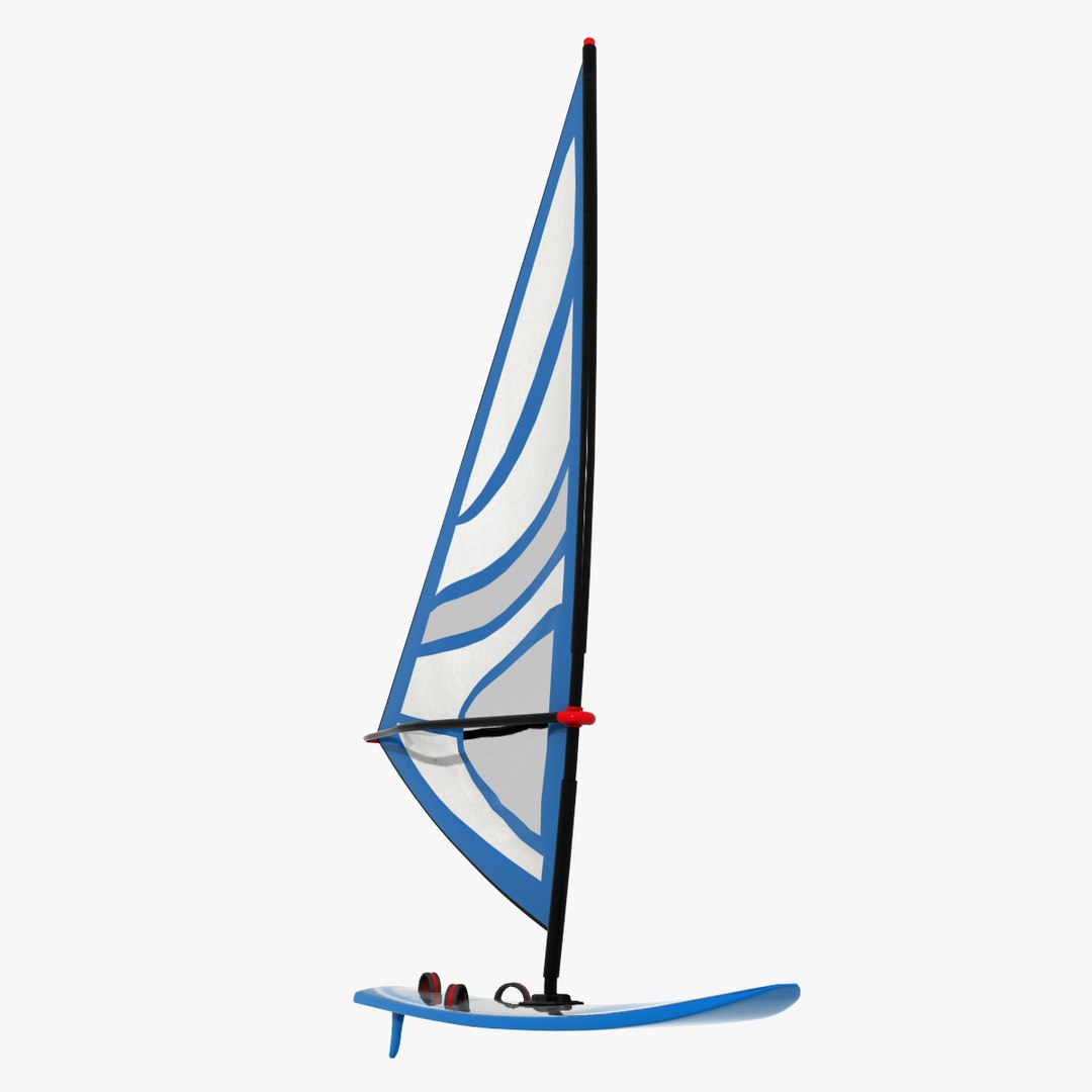 3d Windsurfing Board Model