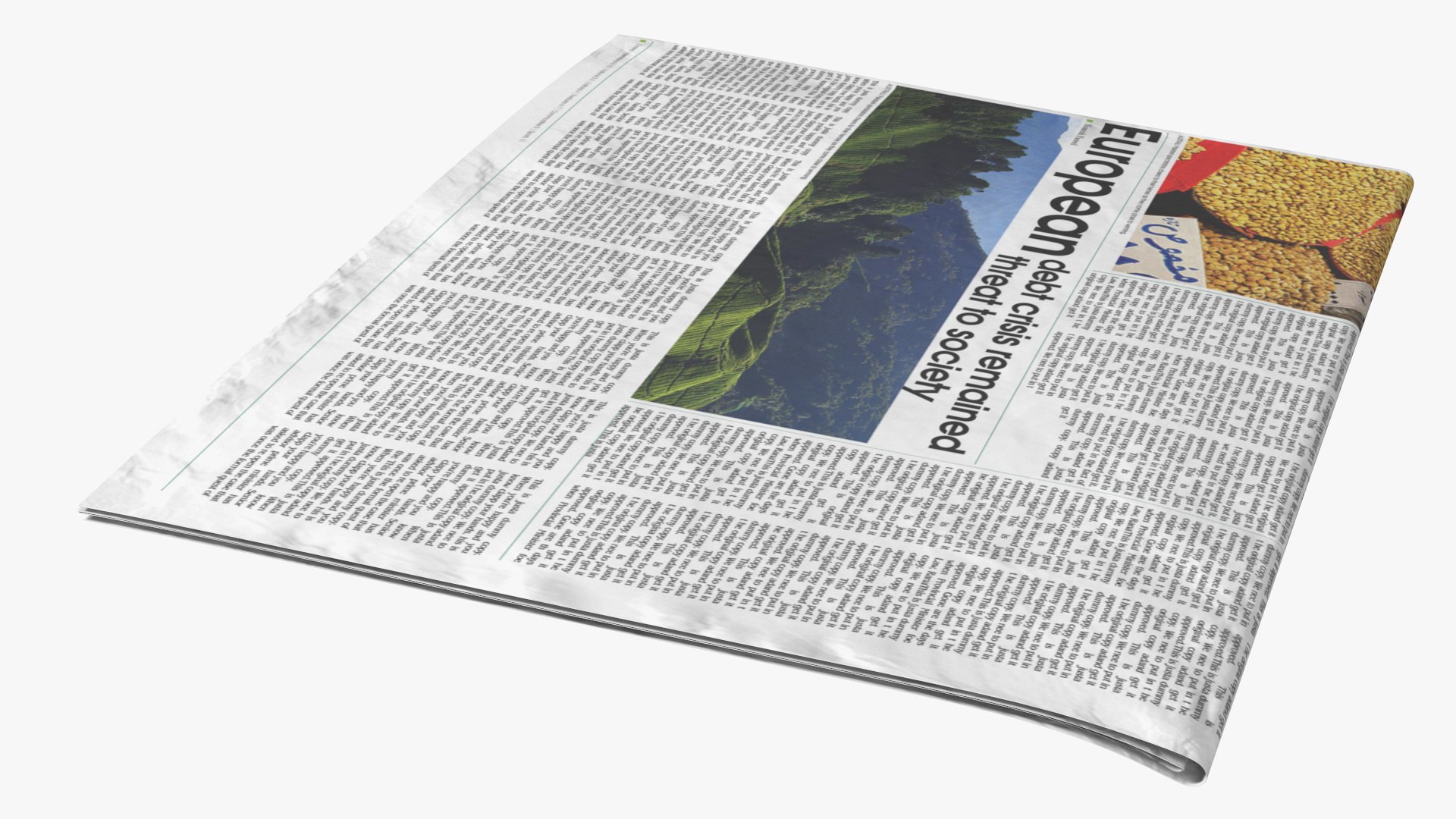 3D Newspaper Stack Model - TurboSquid 2133241
