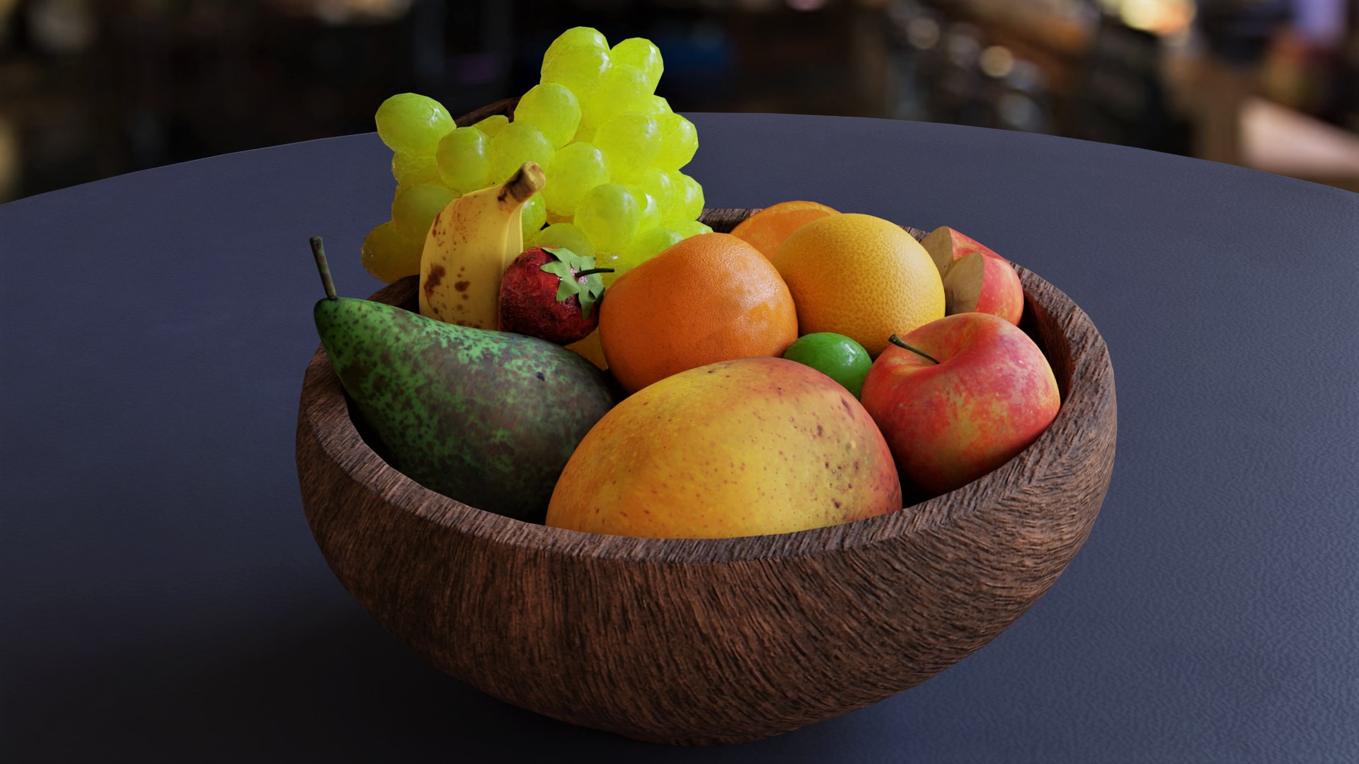 3D Fruits Low Poly Package - TurboSquid 1956555
