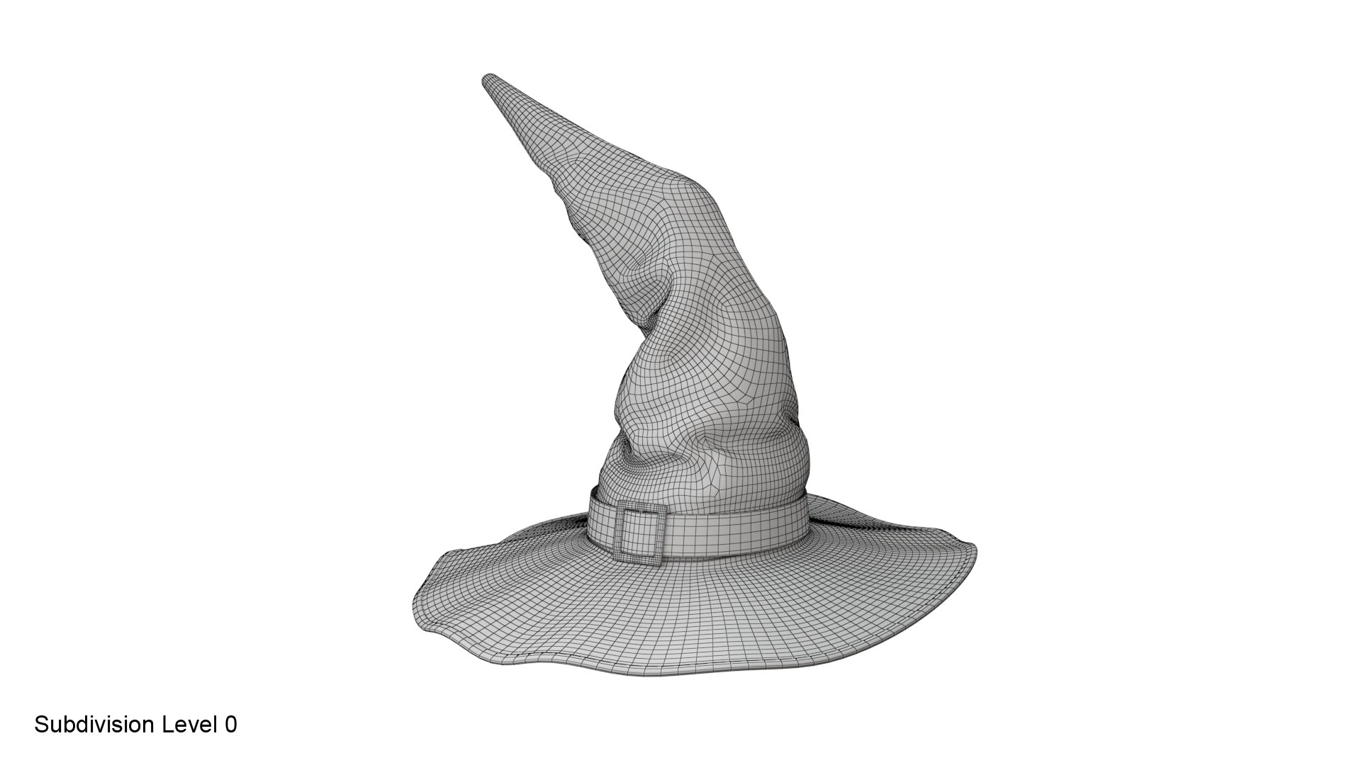 Witch Hat 3D Model - TurboSquid 1828074